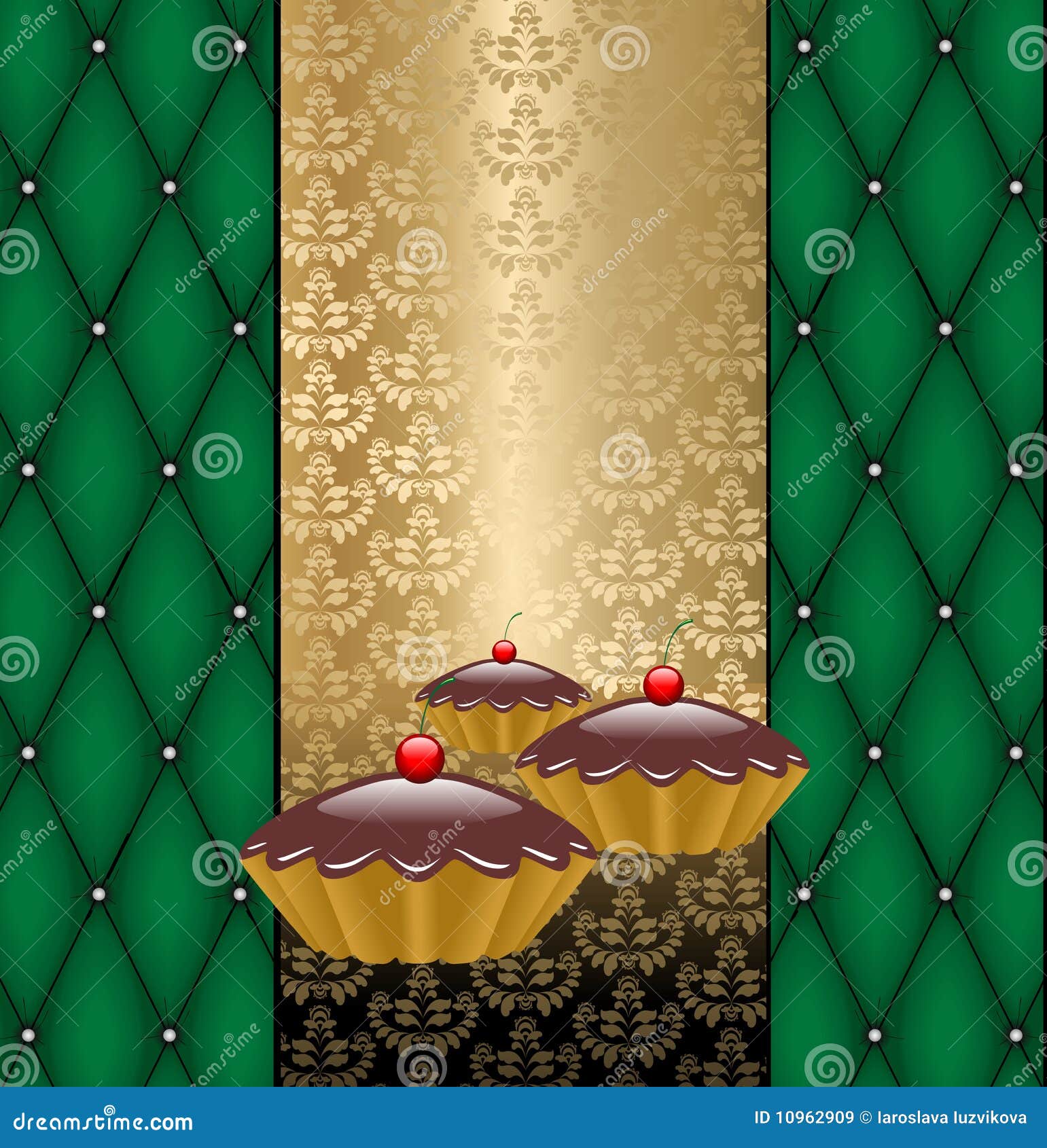 Chocolate Cake Label Vector Stock Vector - Illustration of beautiful ...