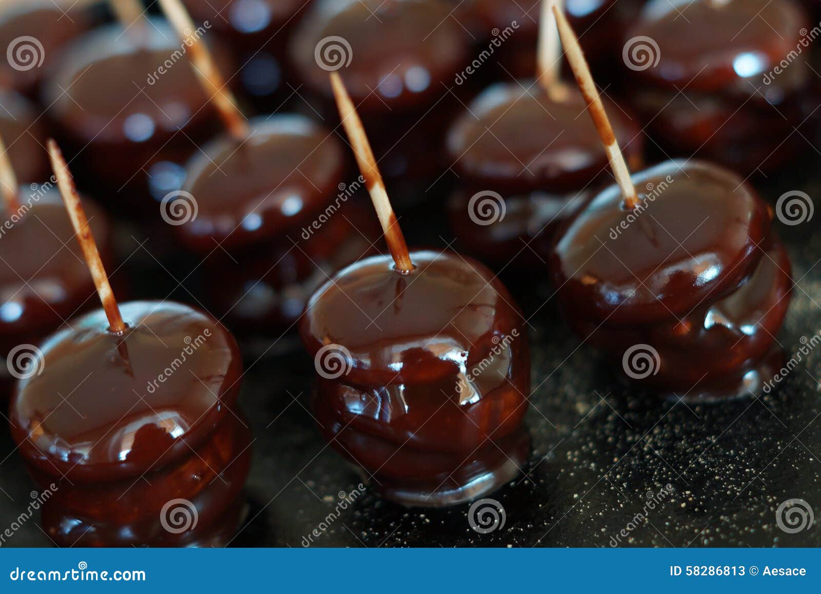 Chocolate Canapes Royalty-Free Stock Photography | CartoonDealer.com ...