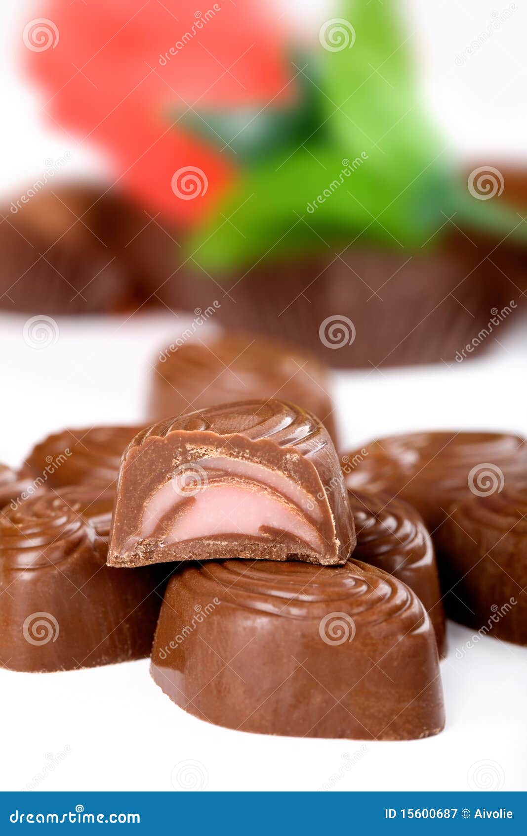 Chocolate candies stock image. Image of dessert, food - 15600687