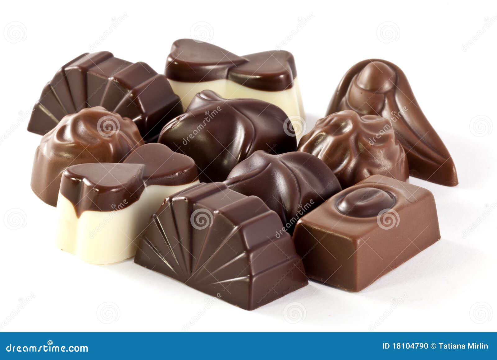 Chocolate candies stock photo. Image of chocolate, high - 18104790