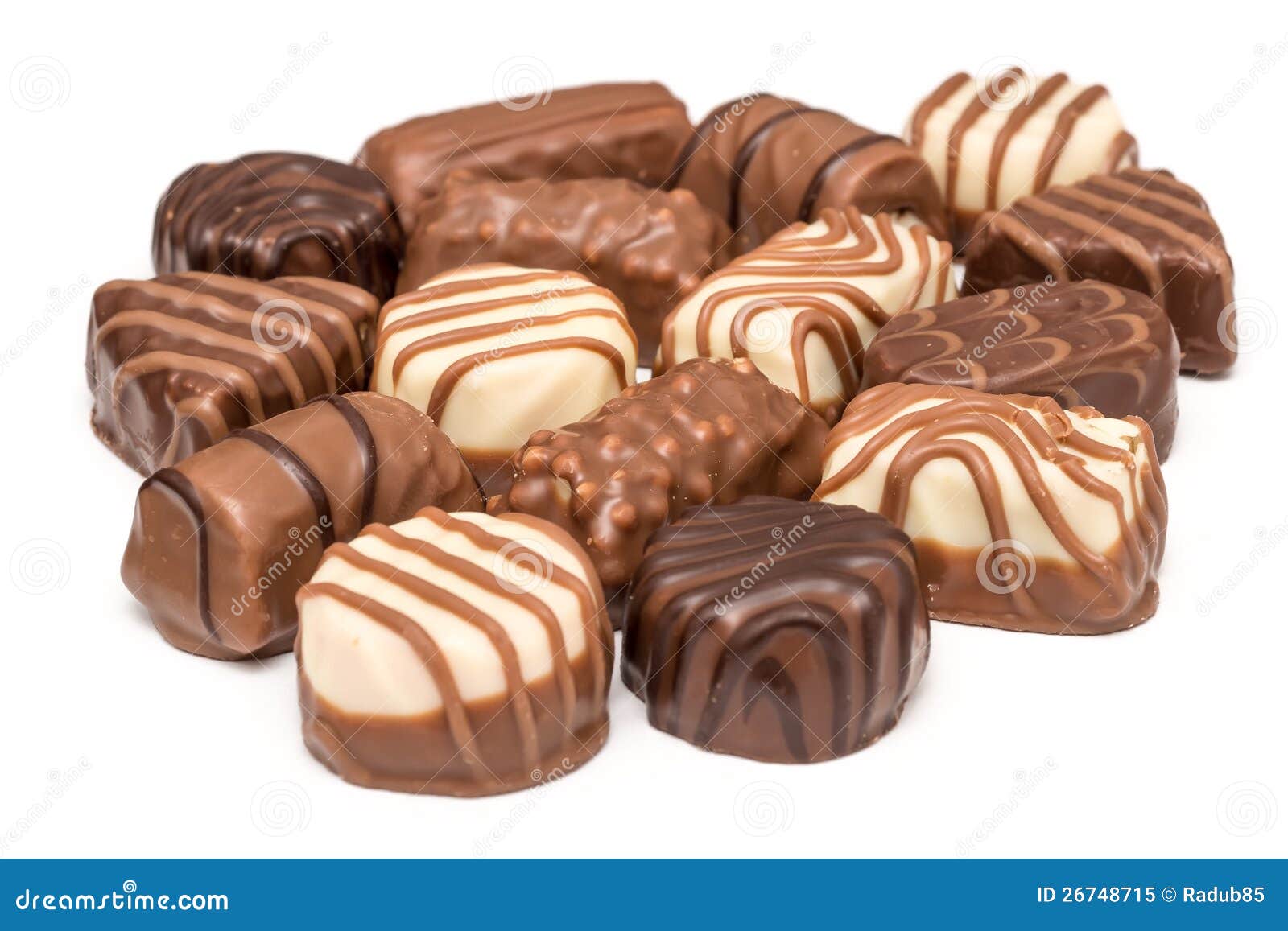 Chocolate Candies stock image. Image of cuisine, brown - 26748715
