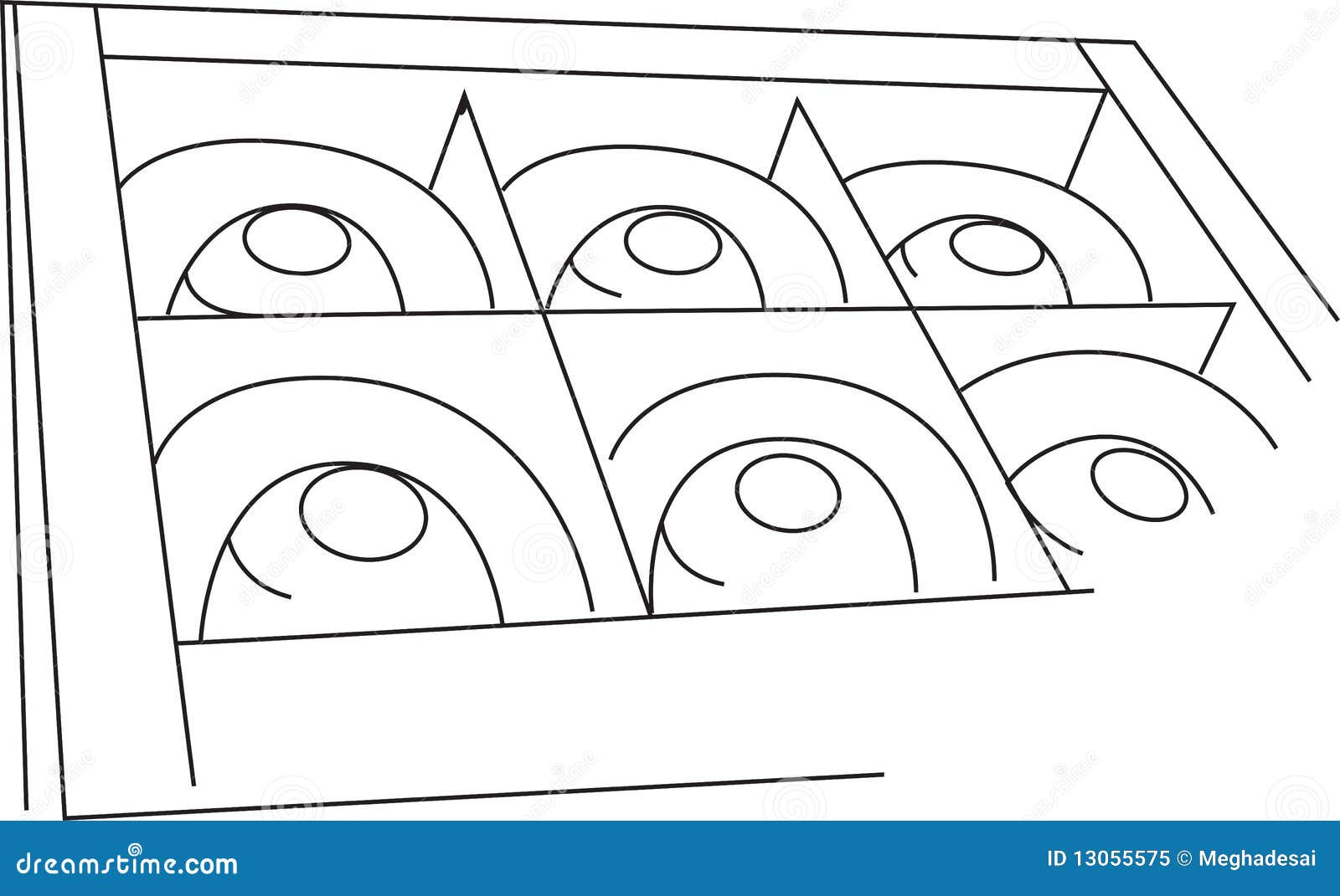 Chocolate Candies in a Box Vector Stock Illustration - Illustration of ...