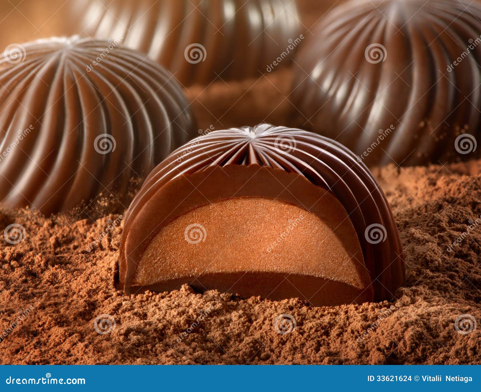 Chocolate candy stock photo. Image of isolated, confection - 33621624