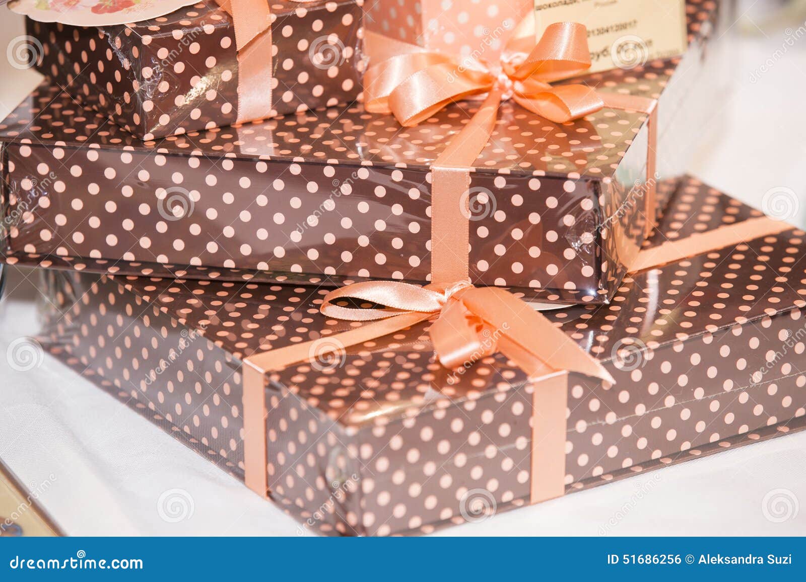 Chocolate Candy in Colorful Boxes Stock Photo - Image of indulgence ...