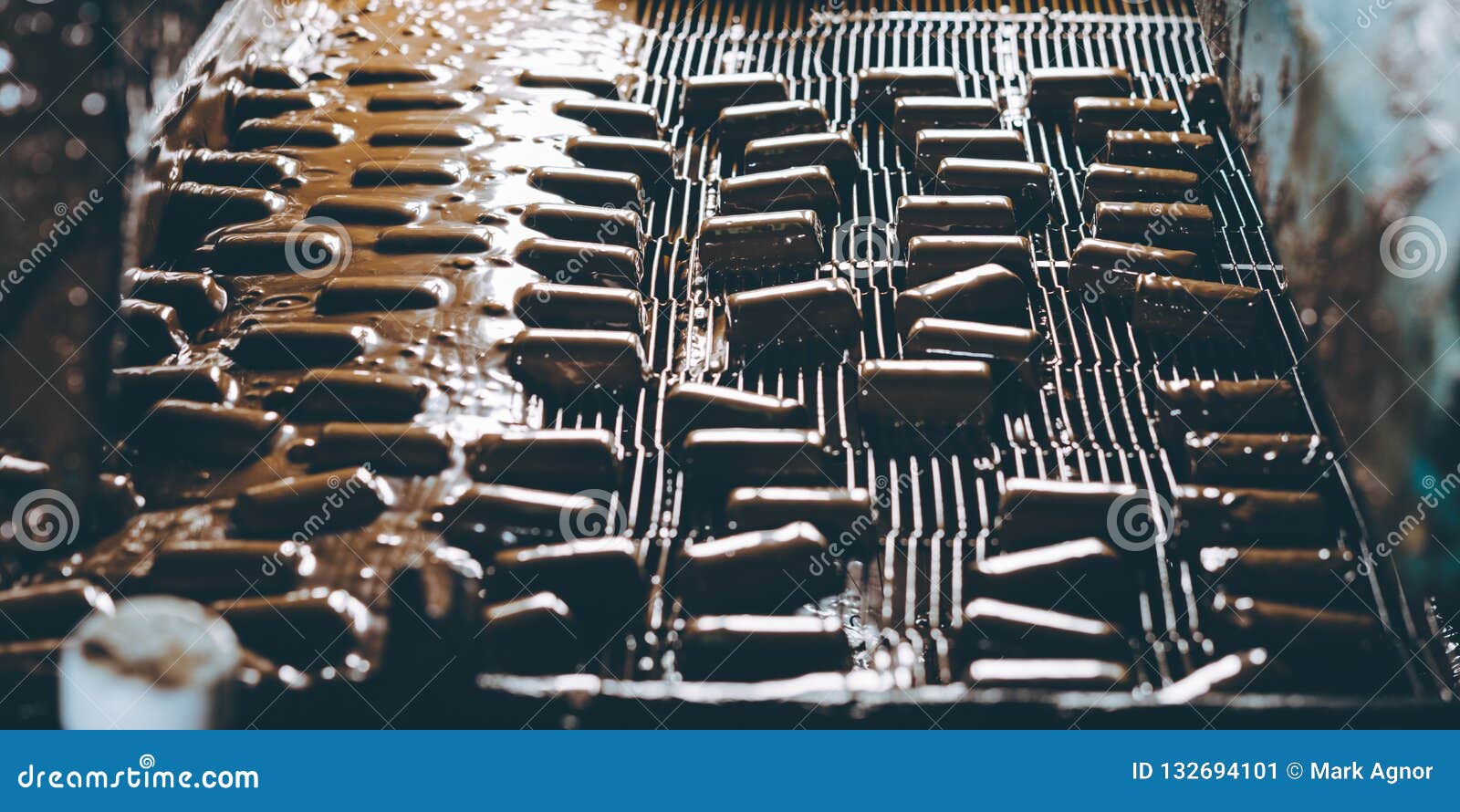 Chocolate candy making stock image. Image of sweet, dark - 132694101