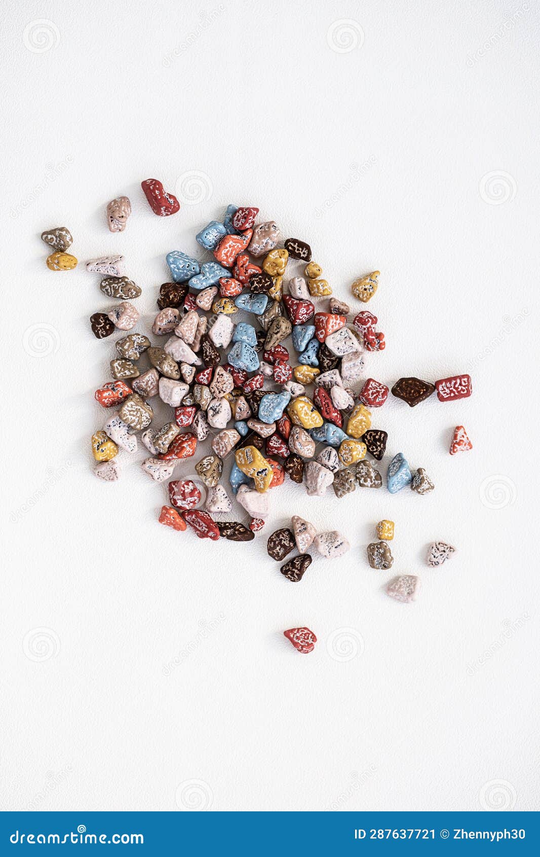 Chocolate Candy Pebbles. Yummy Sweets Collection Stock Image - Image of ...