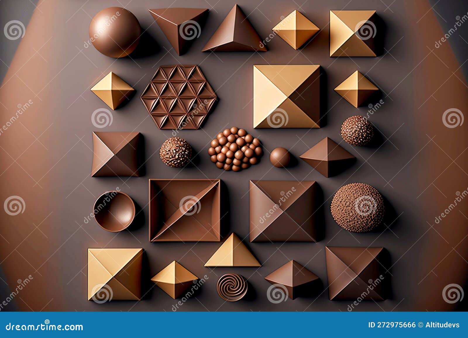 Chocolate candy piece stock illustration. Illustration of temptation ...