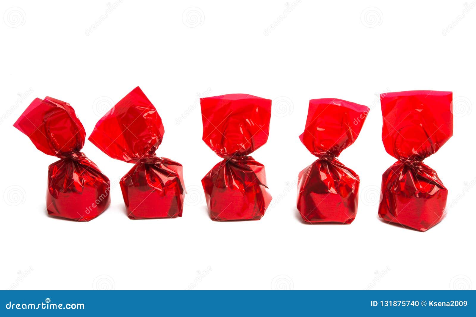 Peppermint Candy In Wrapper