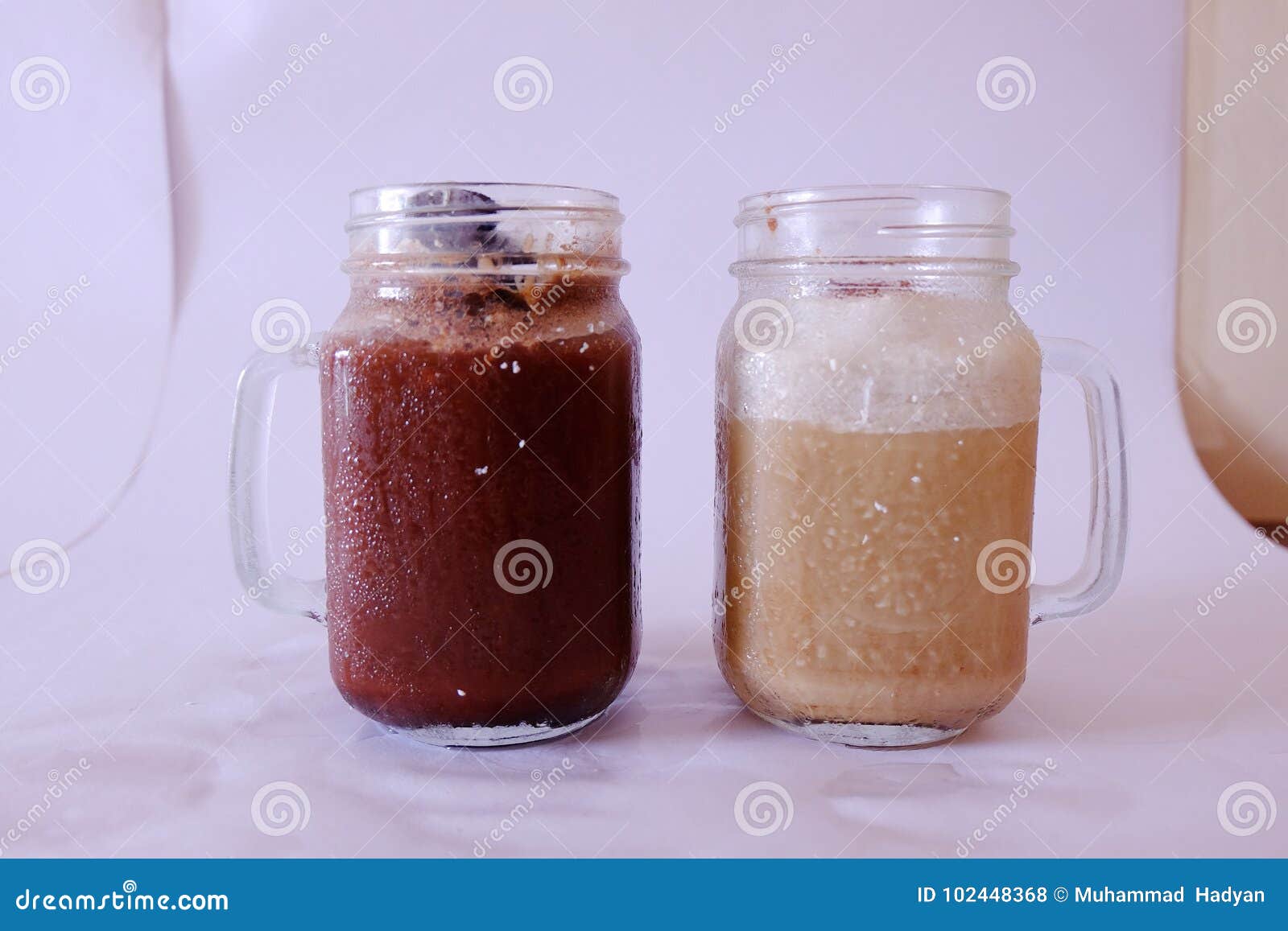 The Chocolate and Caramel Ice Stock Photo - Image of food, sauge: 102448368