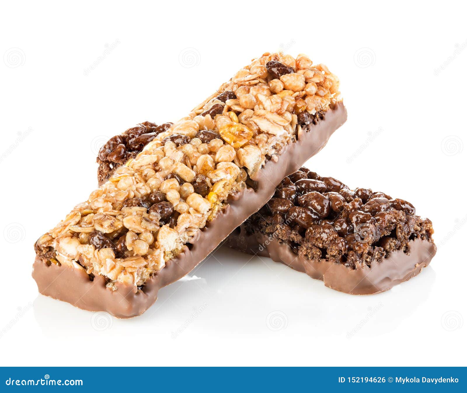 Cereal Bars With Different Seeds. Royalty-Free Stock Photography ...