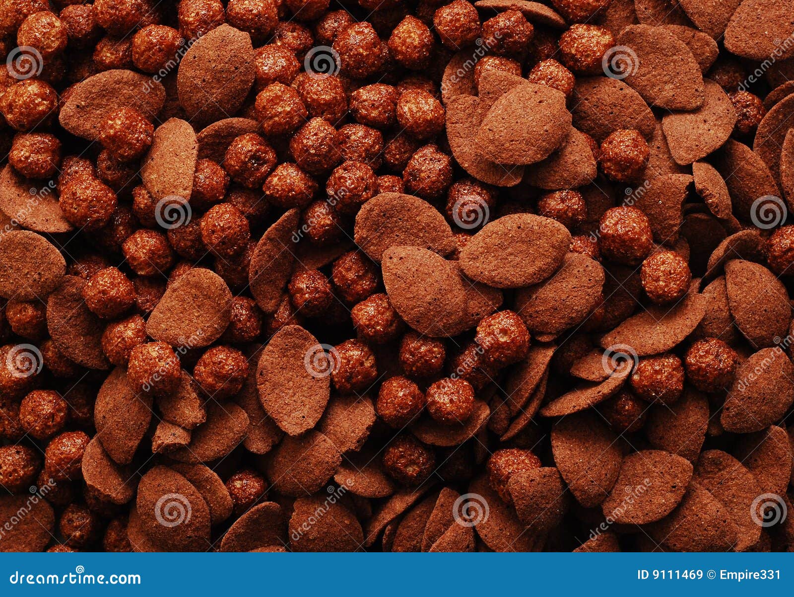 Chocolate cereals stock image. Image of tasty, chocolate - 9111469