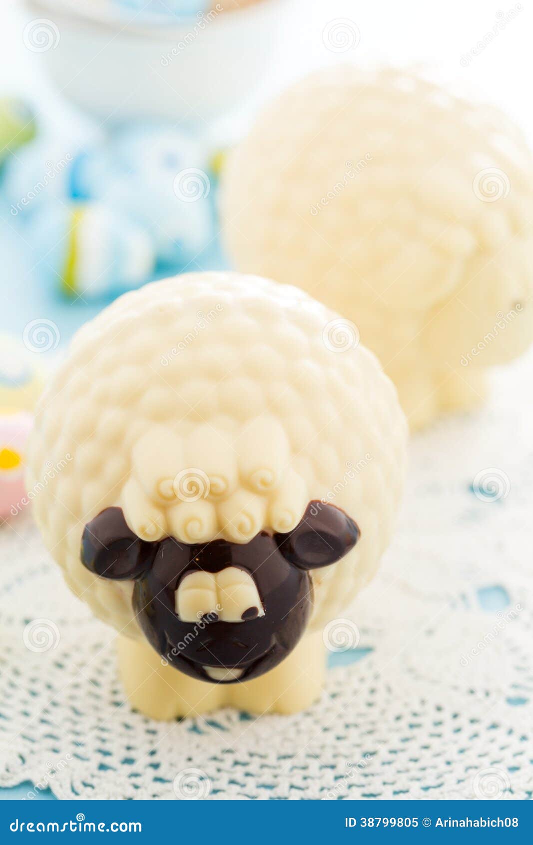 Chocolate cheep stock image. Image of shape, easter, chocolate - 38799805