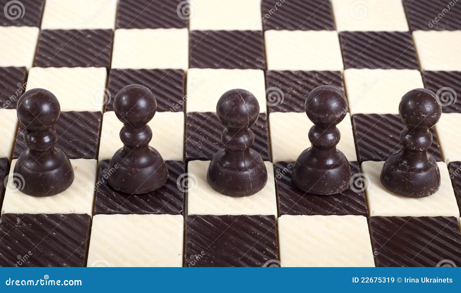 Chocolate chess stock image. Image of perspective, candy - 22675319