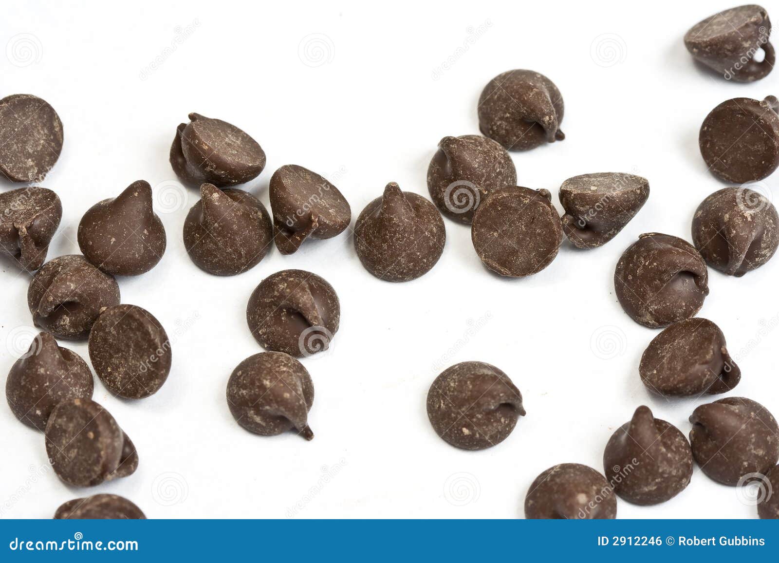 Chocolate chip stock photo. Image of biscuits, chip, cook - 2912246