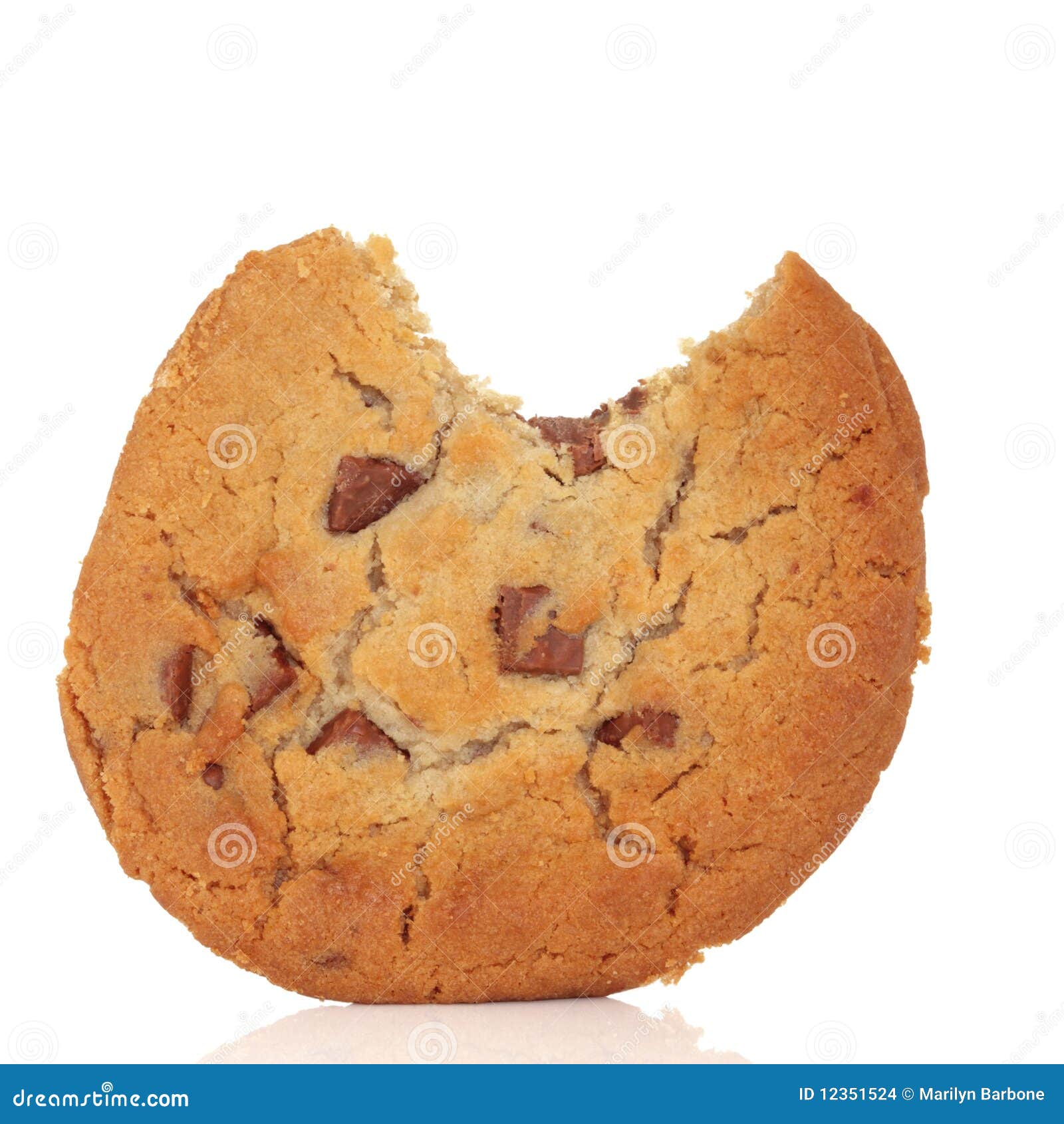 Chocolate Chip Cookie stock photo. Image of homemade - 12351524