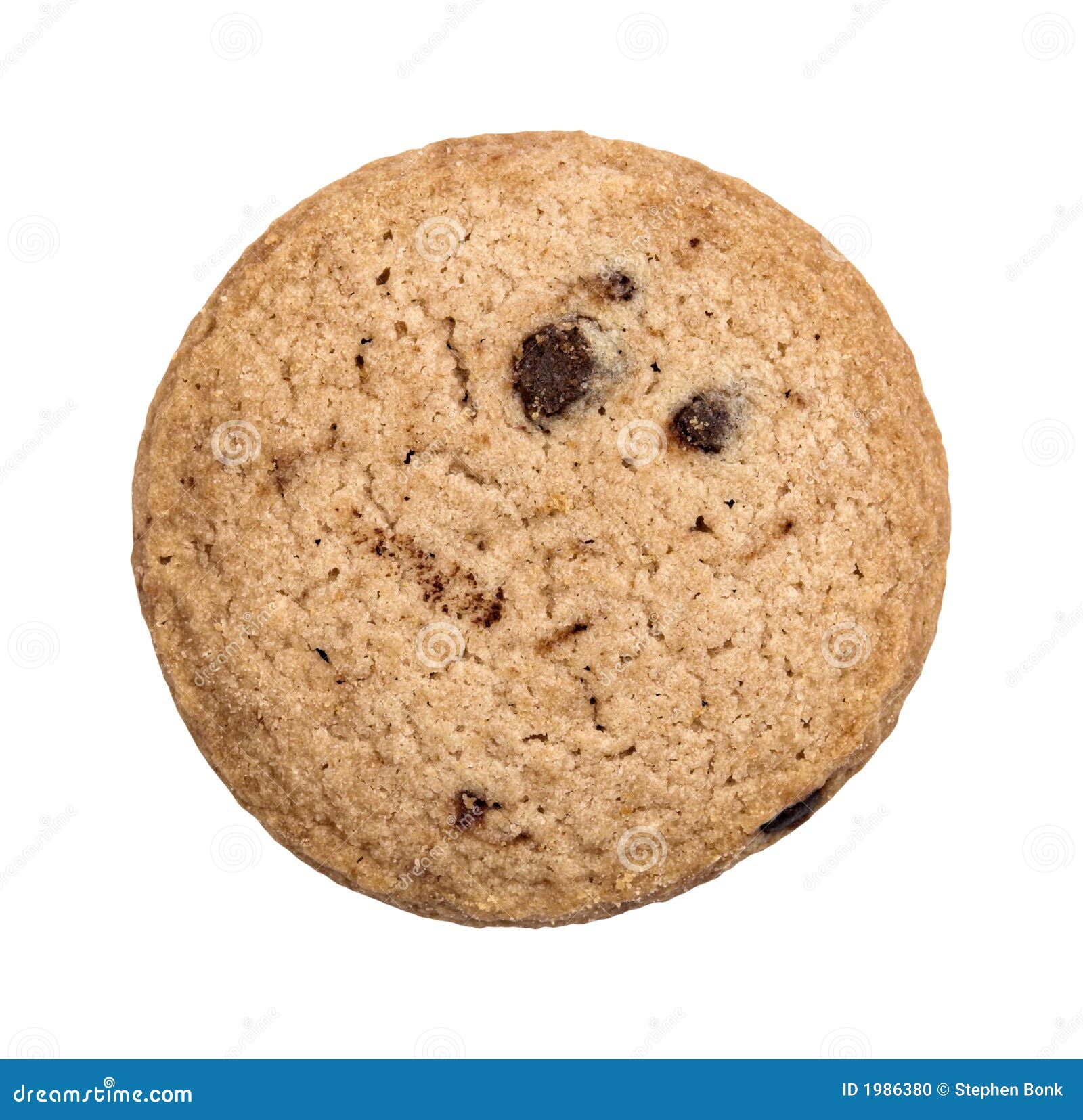 Chocolate Chip Cookie stock photo. Image of dough, bake - 1986380