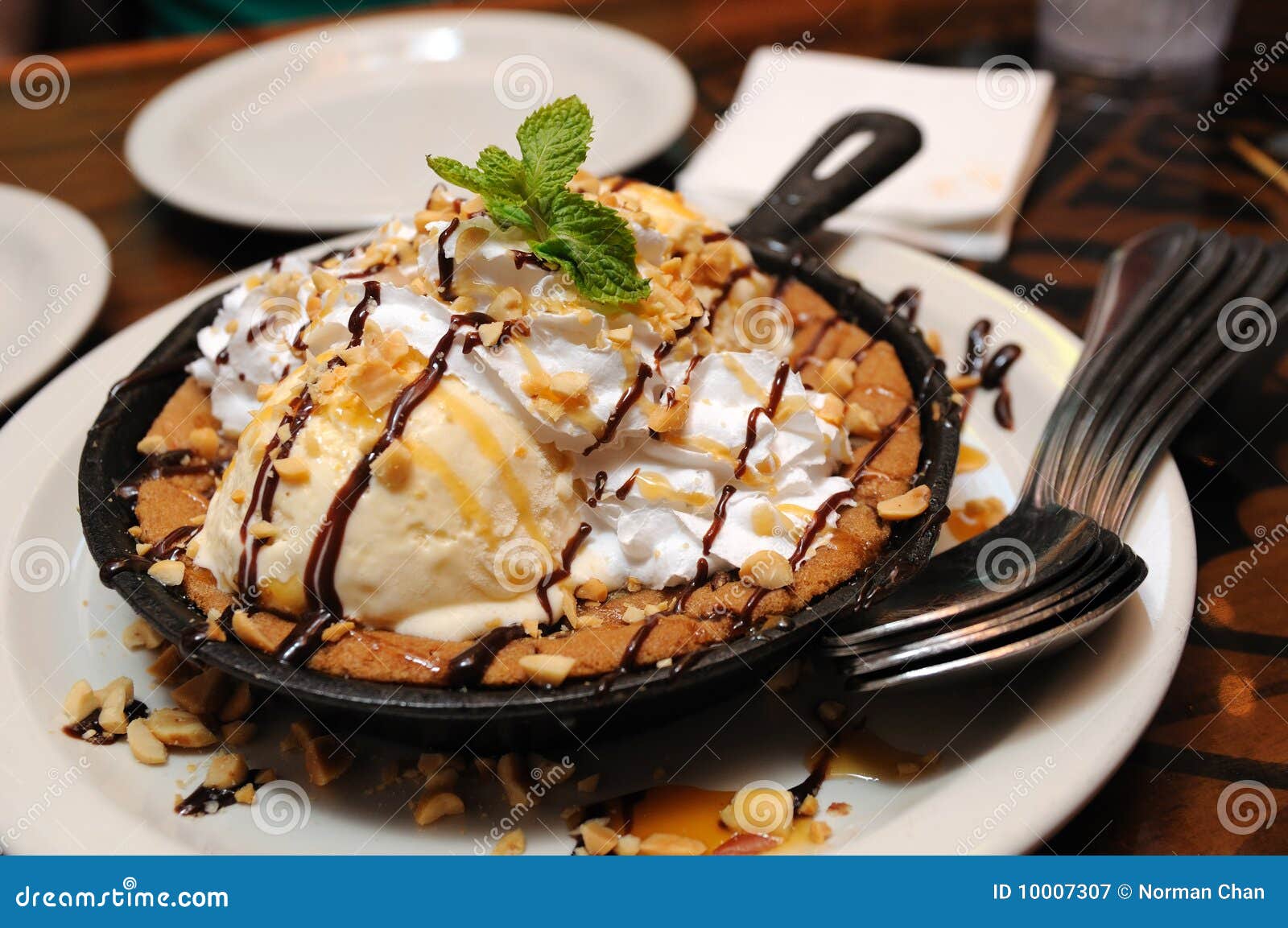Chocolate Chip Cookie Sundae