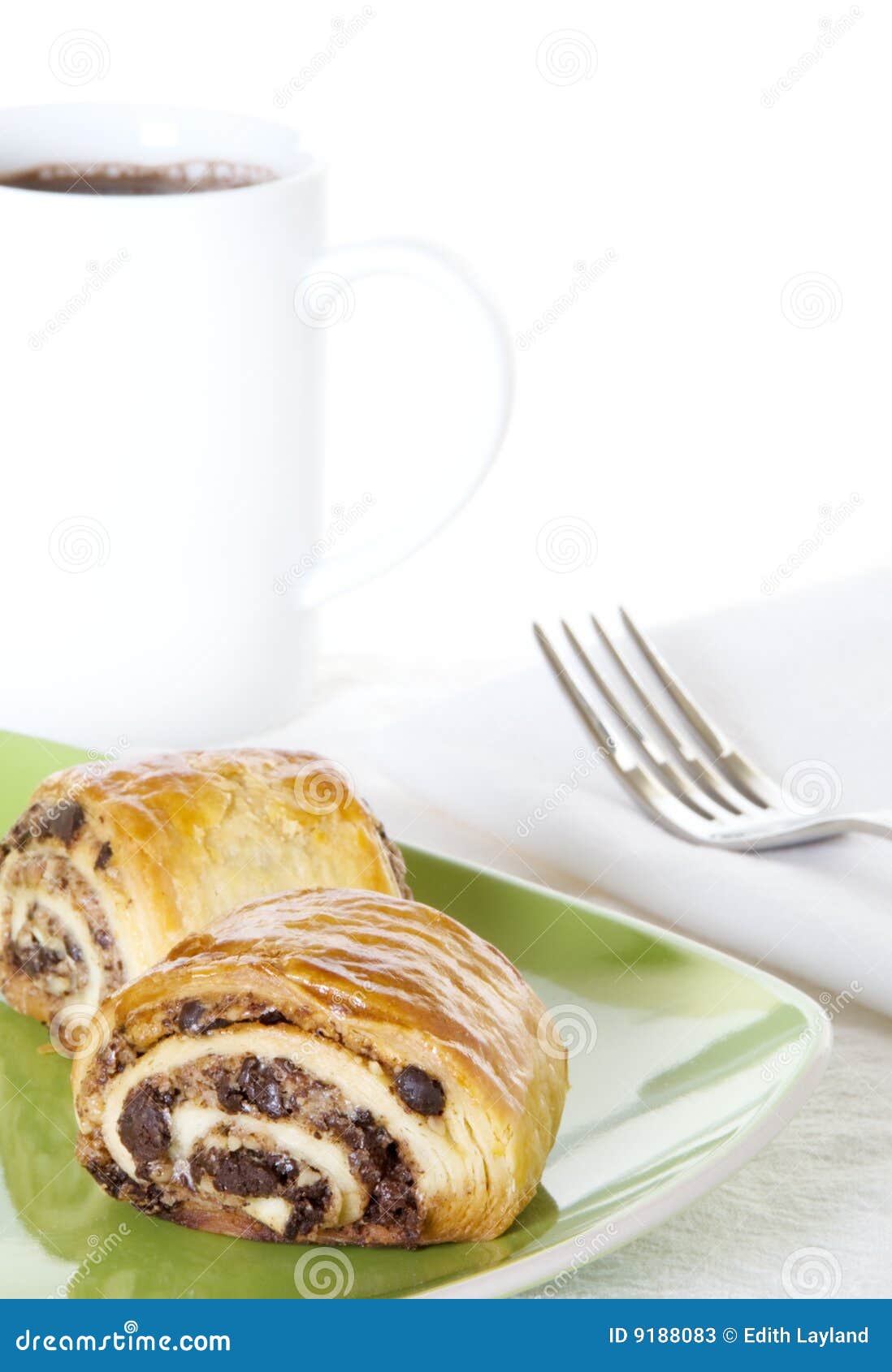 Chocolate Chip Walnut Rugula Stock Image - Image of fork, rugula: 9188083