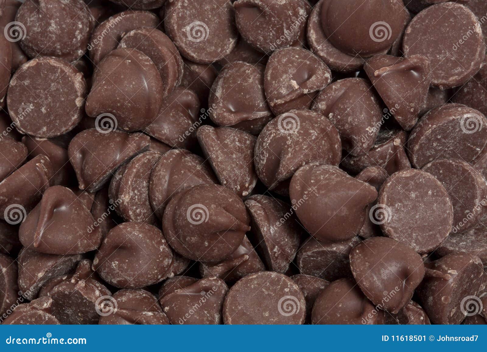 Chocolate Chips stock image. Image of drops, chocolate - 11618501