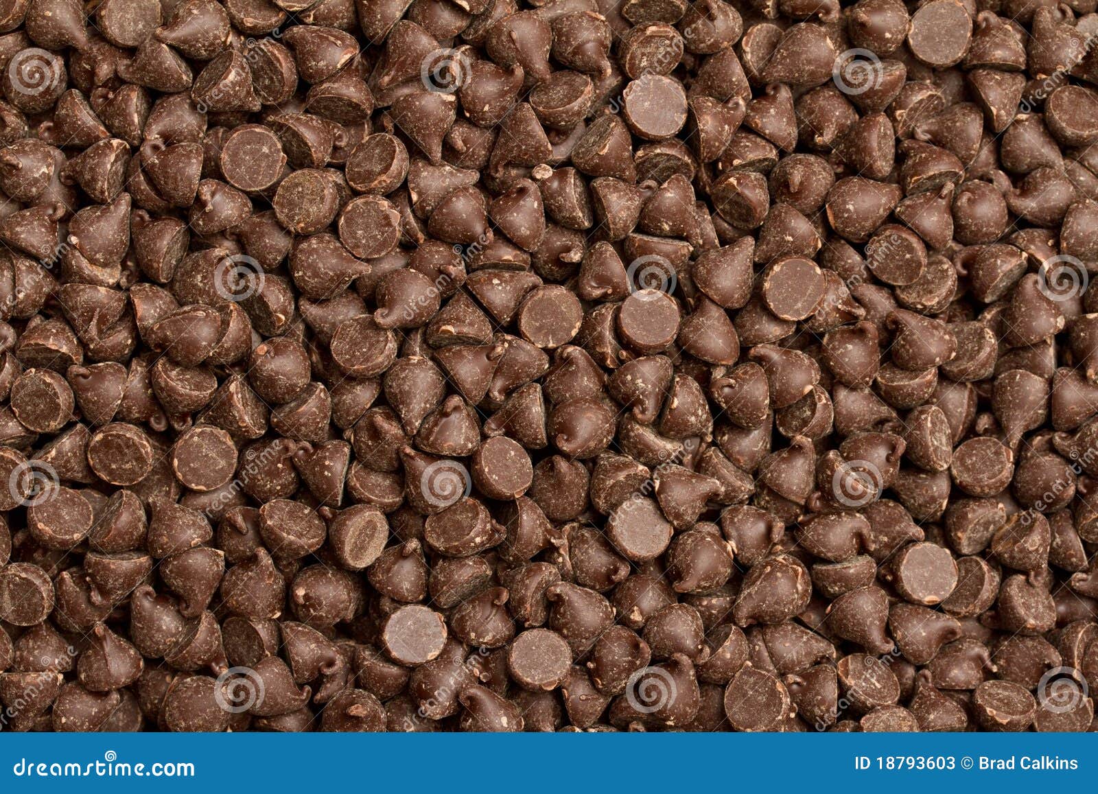 Chocolate chips stock image. Image of food, color, brown - 18793603