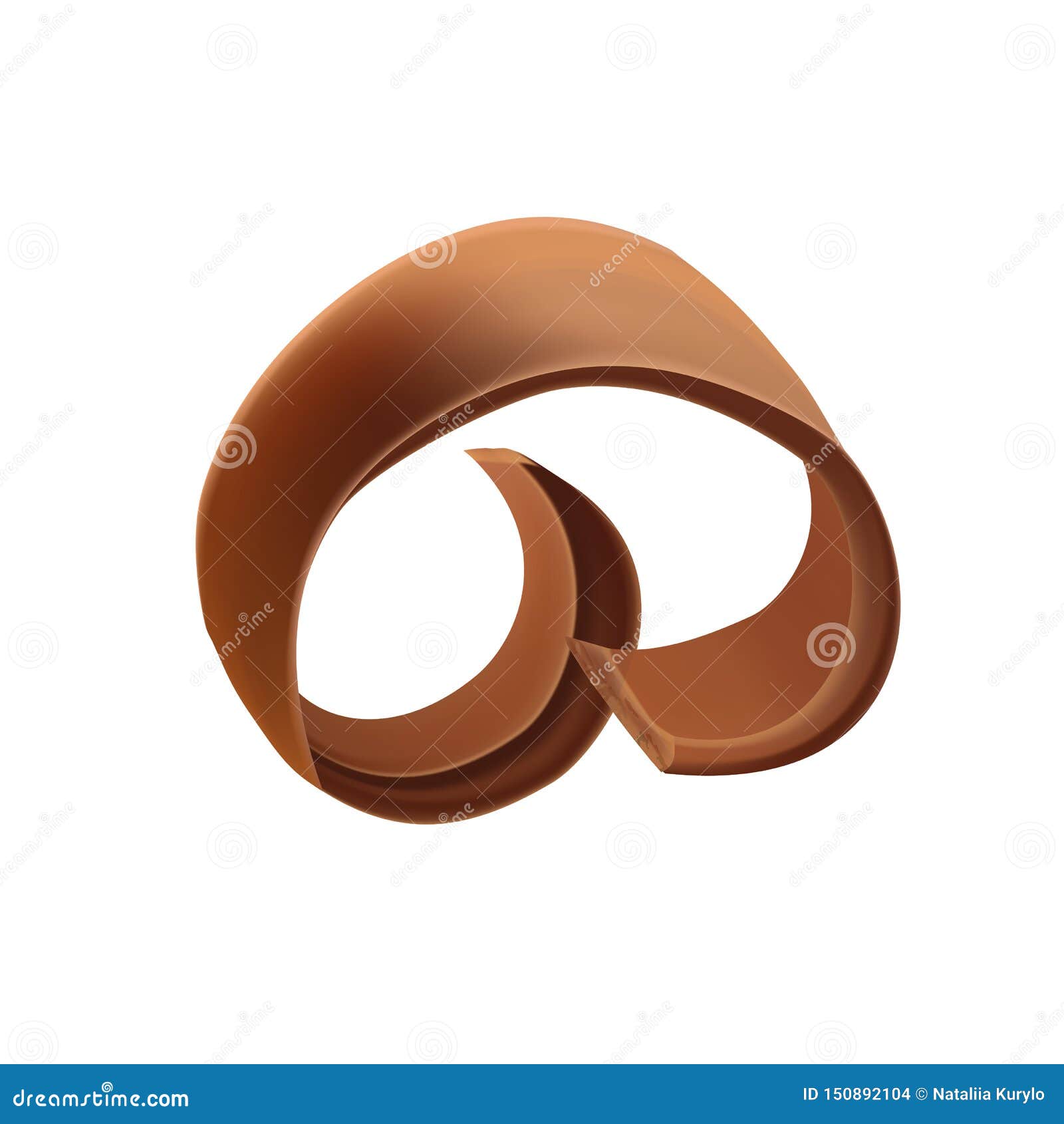 Chocolate Chips for Decorating Desserts Stock Vector - Illustration of ...