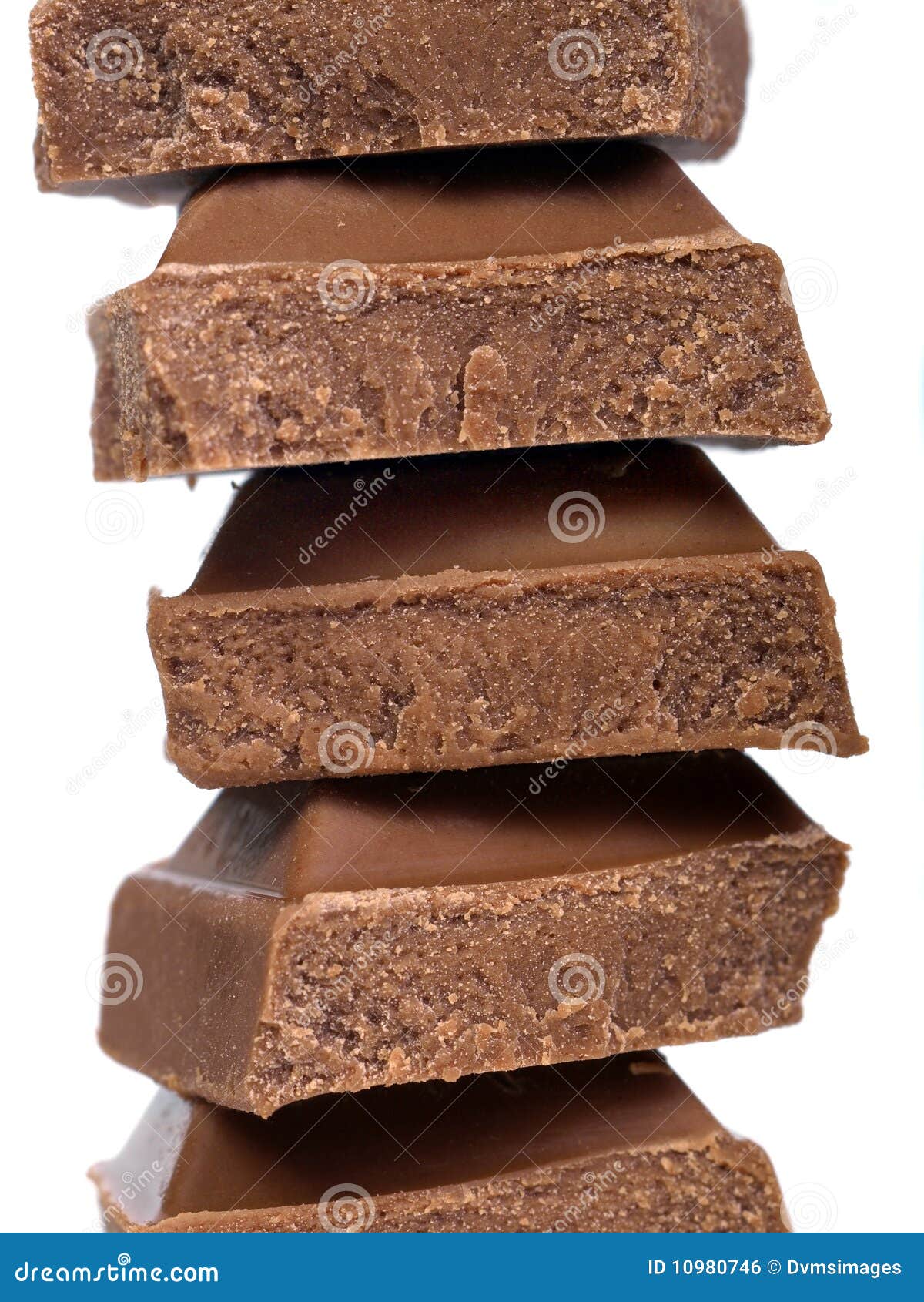 Chocolate chunks stock photo. Image of confectionary - 10980746