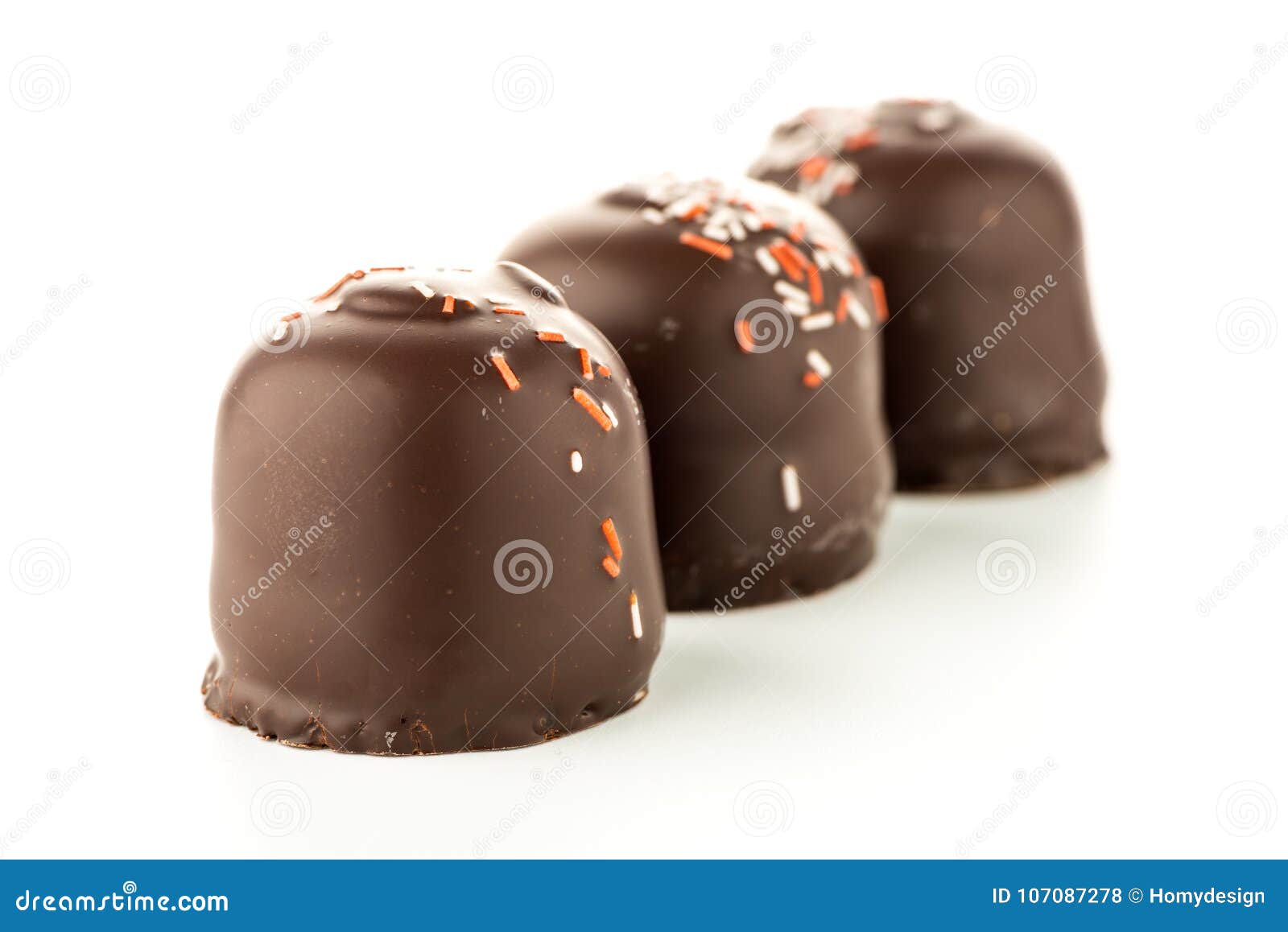 Chocolate Coated Marshmallows Stock Photo - Image of dipped, ingredient ...