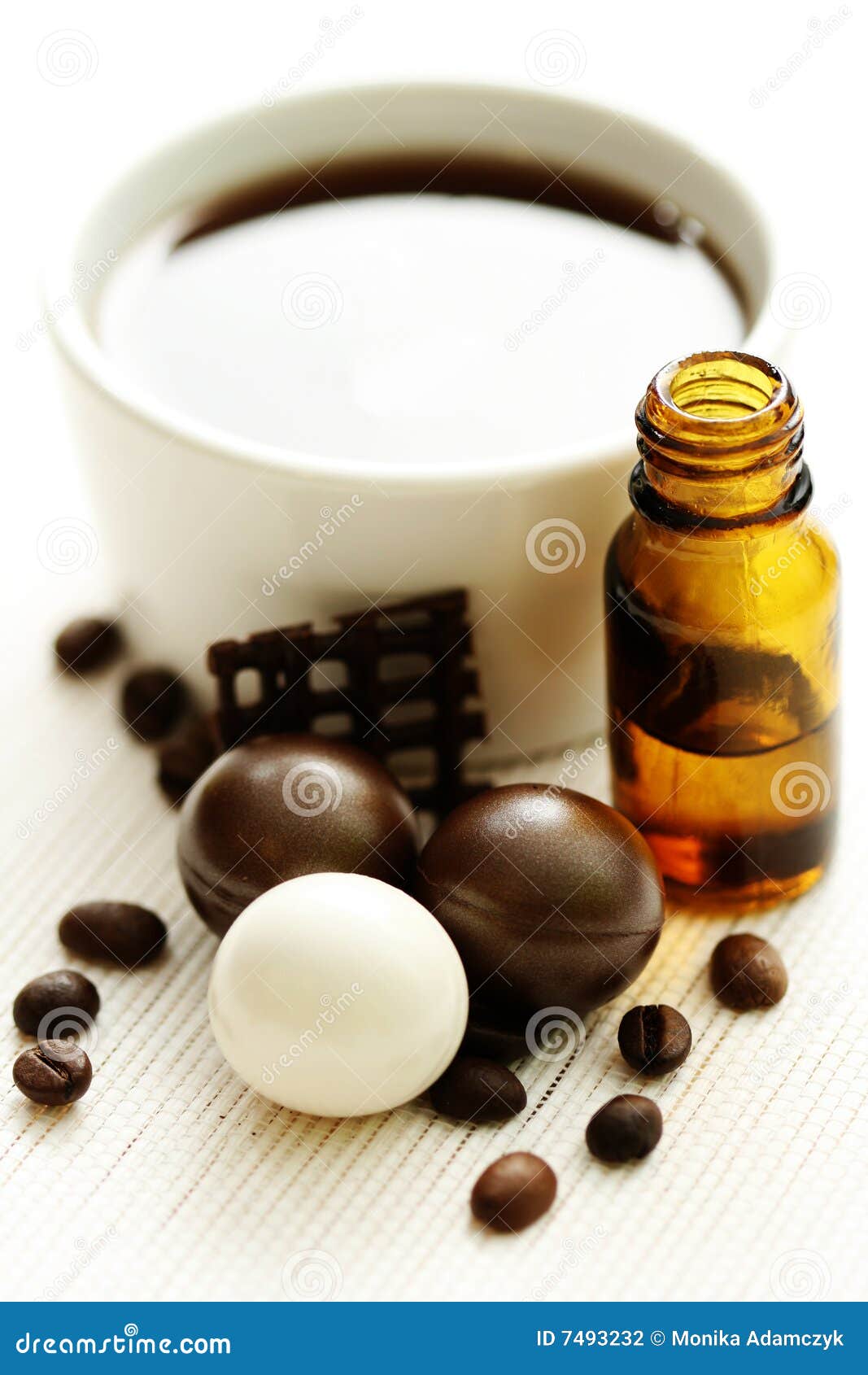 Chocolate and coffee bath stock photo. Image of freshness - 7493232