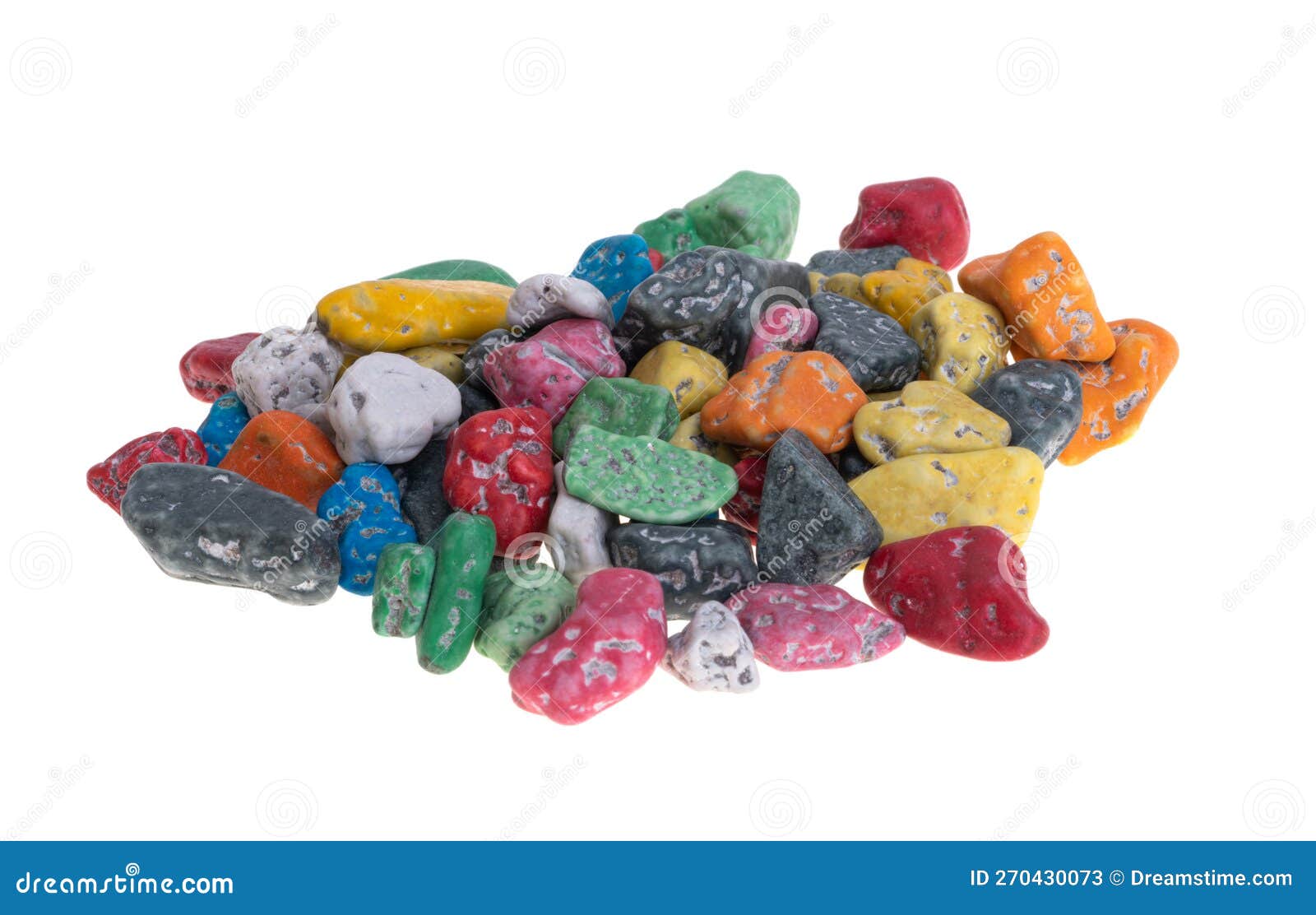 Chocolate colored pebbles stock image. Image of pebbles - 270430073