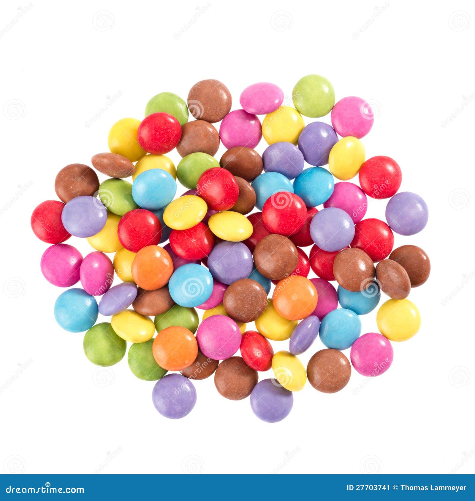 Chocolate colorido imagem de stock. Imagem de gotas, lanche - 27703741