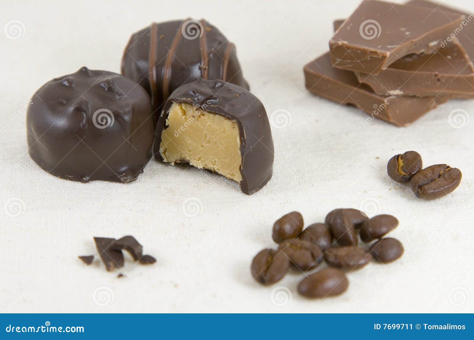 Chocolate composition stock image. Image of bean, tasty - 7699711