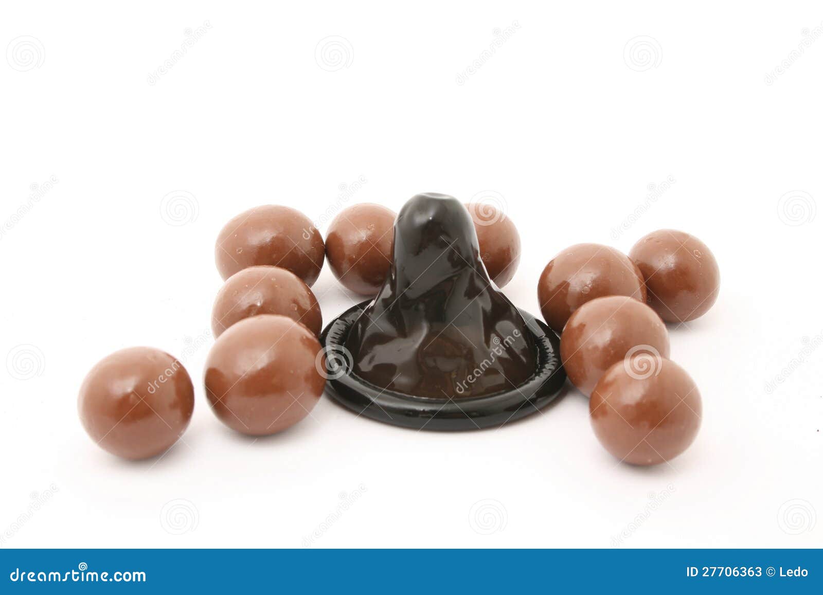 Chocolate condom stock image. Image of colour, safe, tasty - 27706363