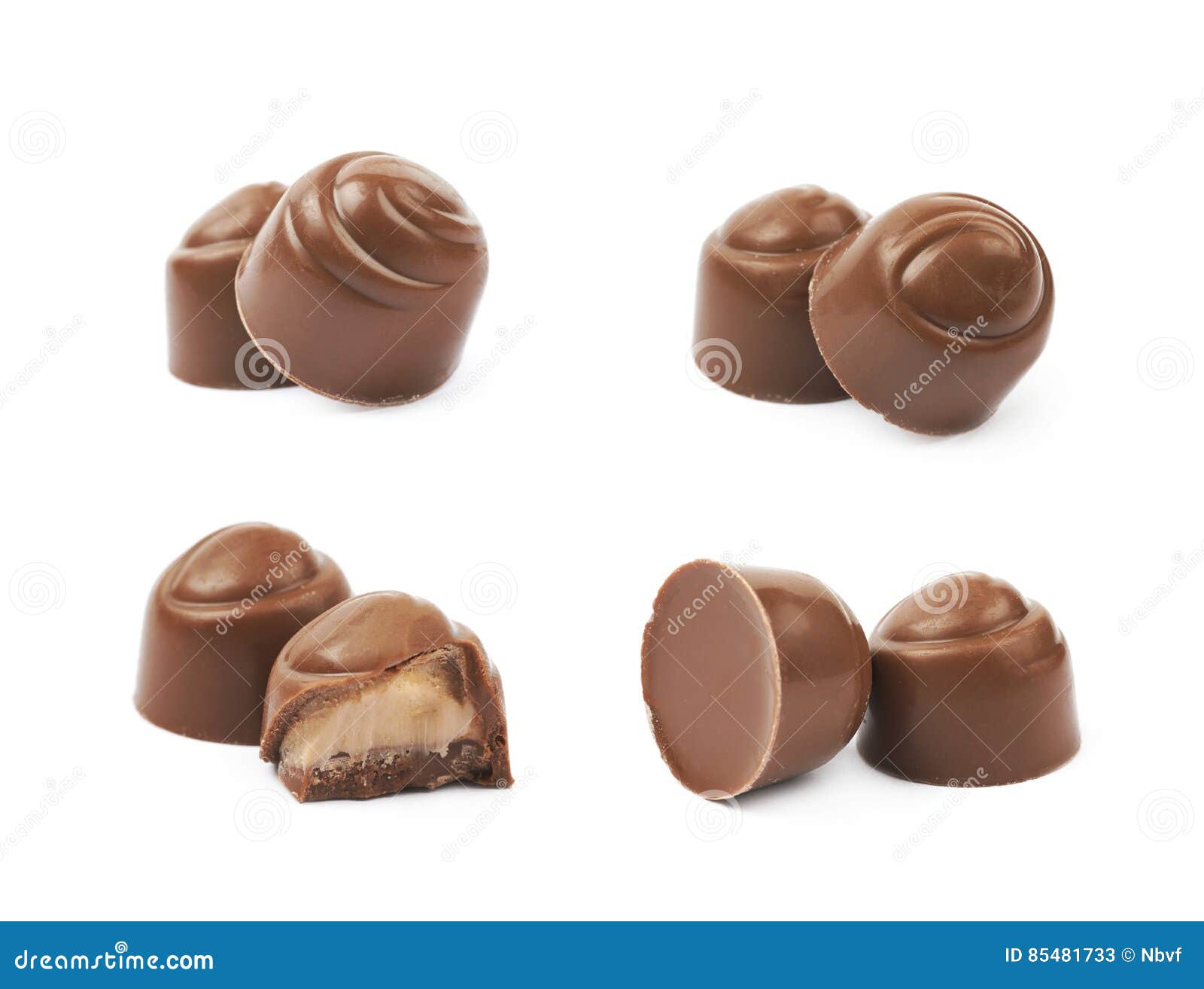 Chocolate Confection Candy Isolated Stock Image - Image of nutty, color ...