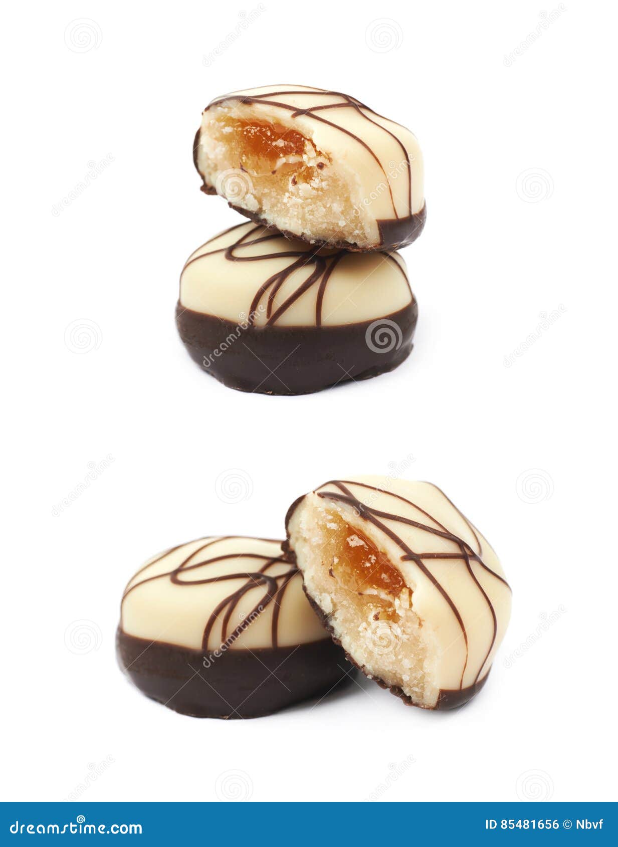 Chocolate Confection Candy Isolated Stock Photo - Image of chew ...