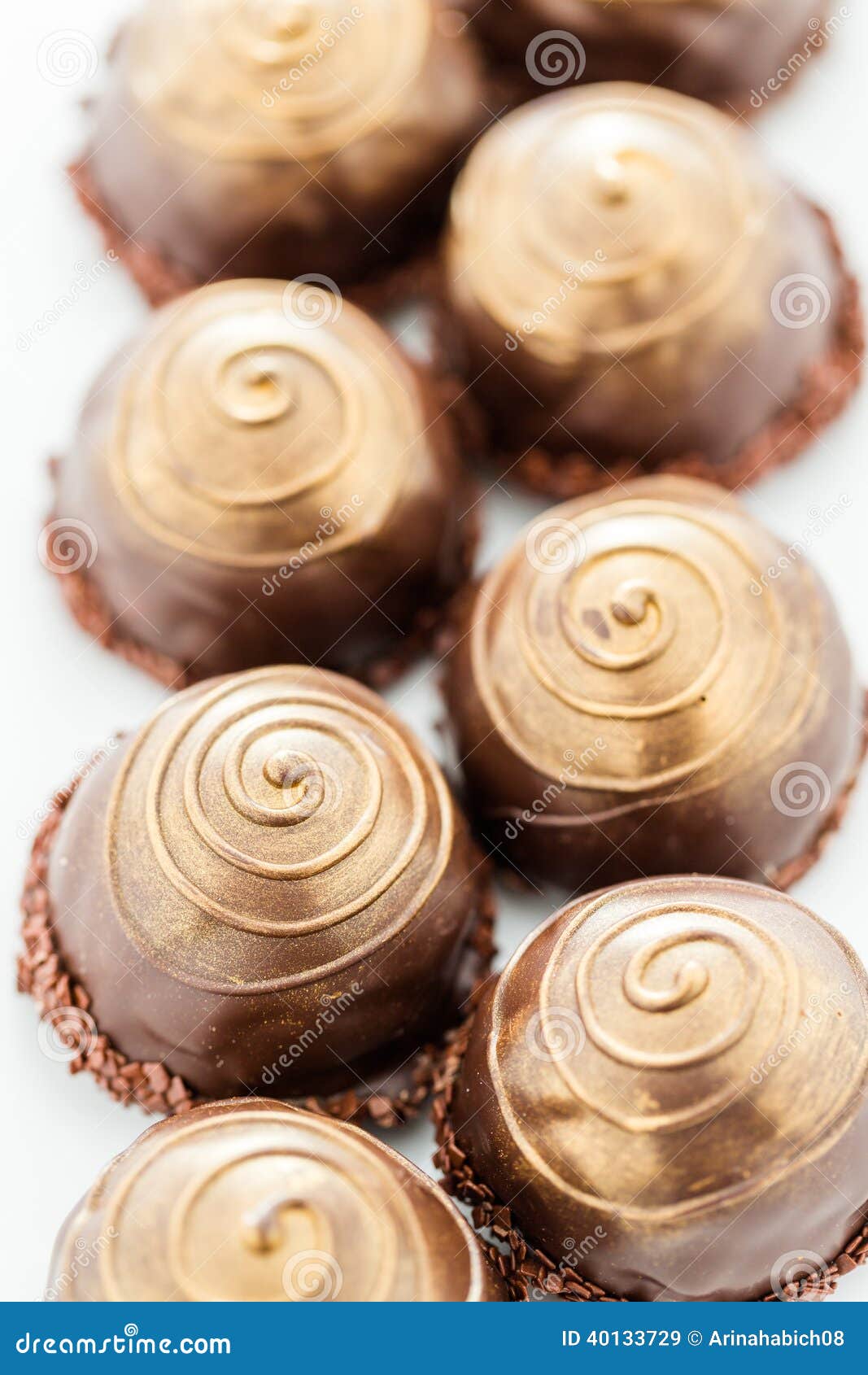 Chocolate Confectionery stock image. Image of almond - 40133729
