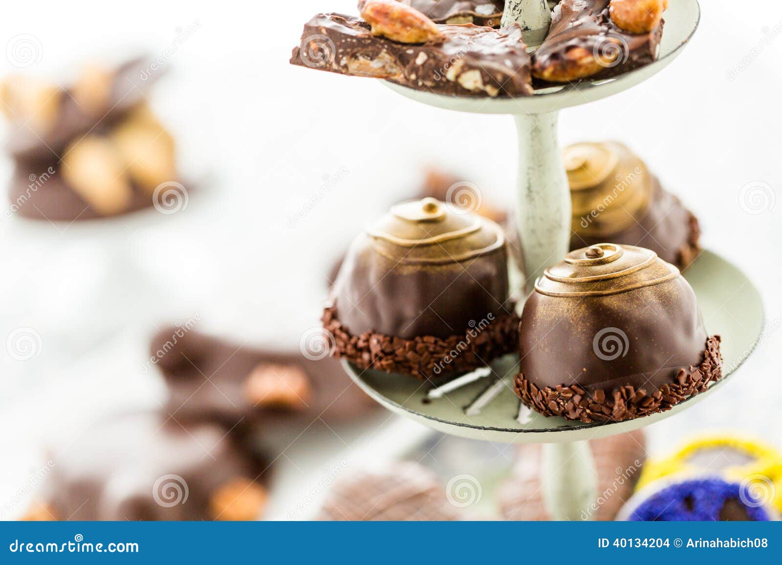 Chocolate Confectionery stock photo. Image of variety - 40134204