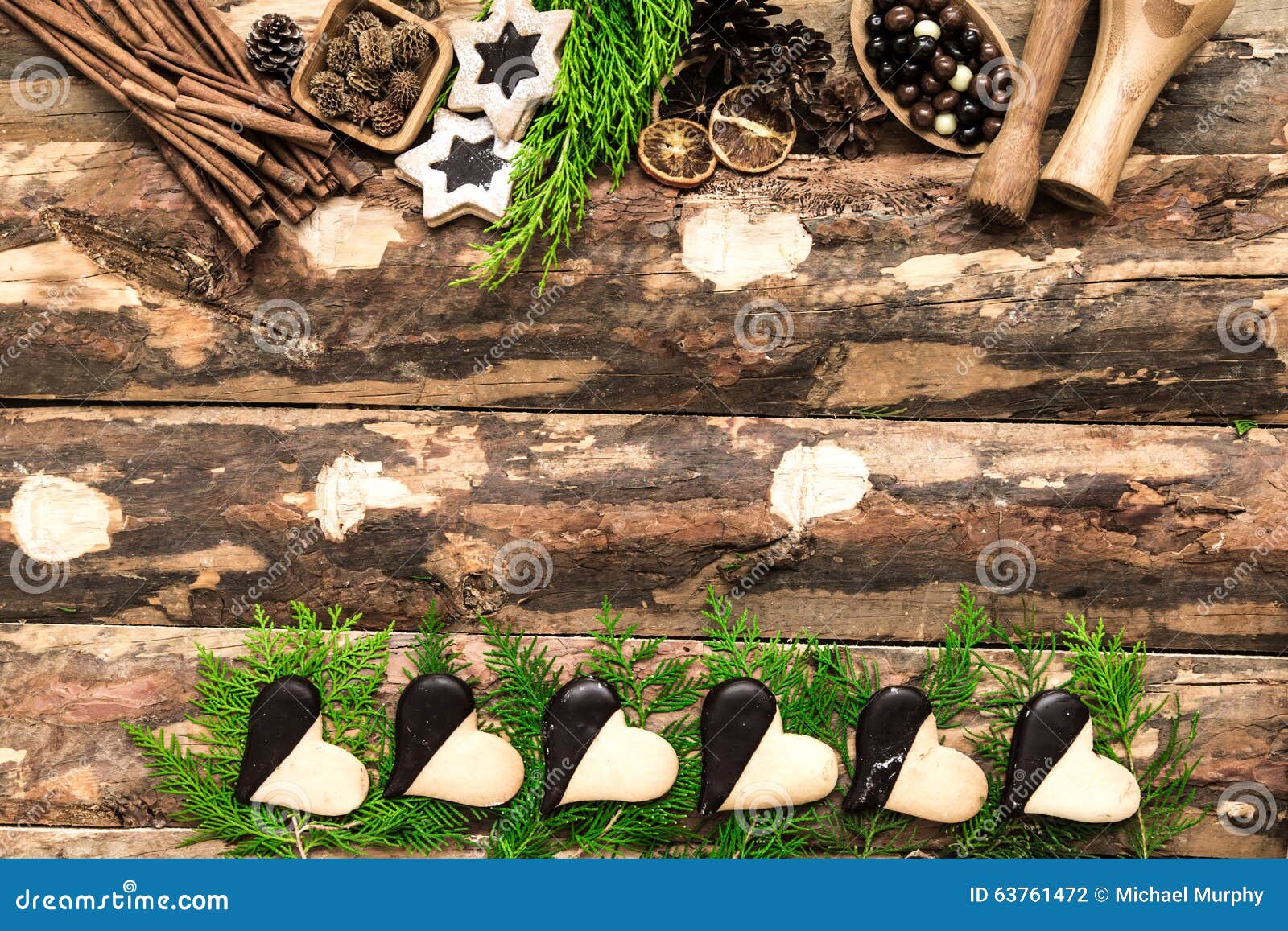 Chocolate and Cookies Christmas Stock Photo - Image of biscuits ...