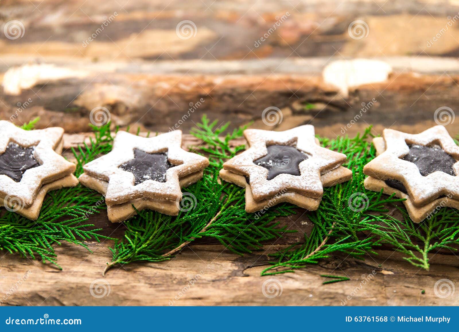 Chocolate and Cookies Christmas Stock Photo - Image of decoration ...