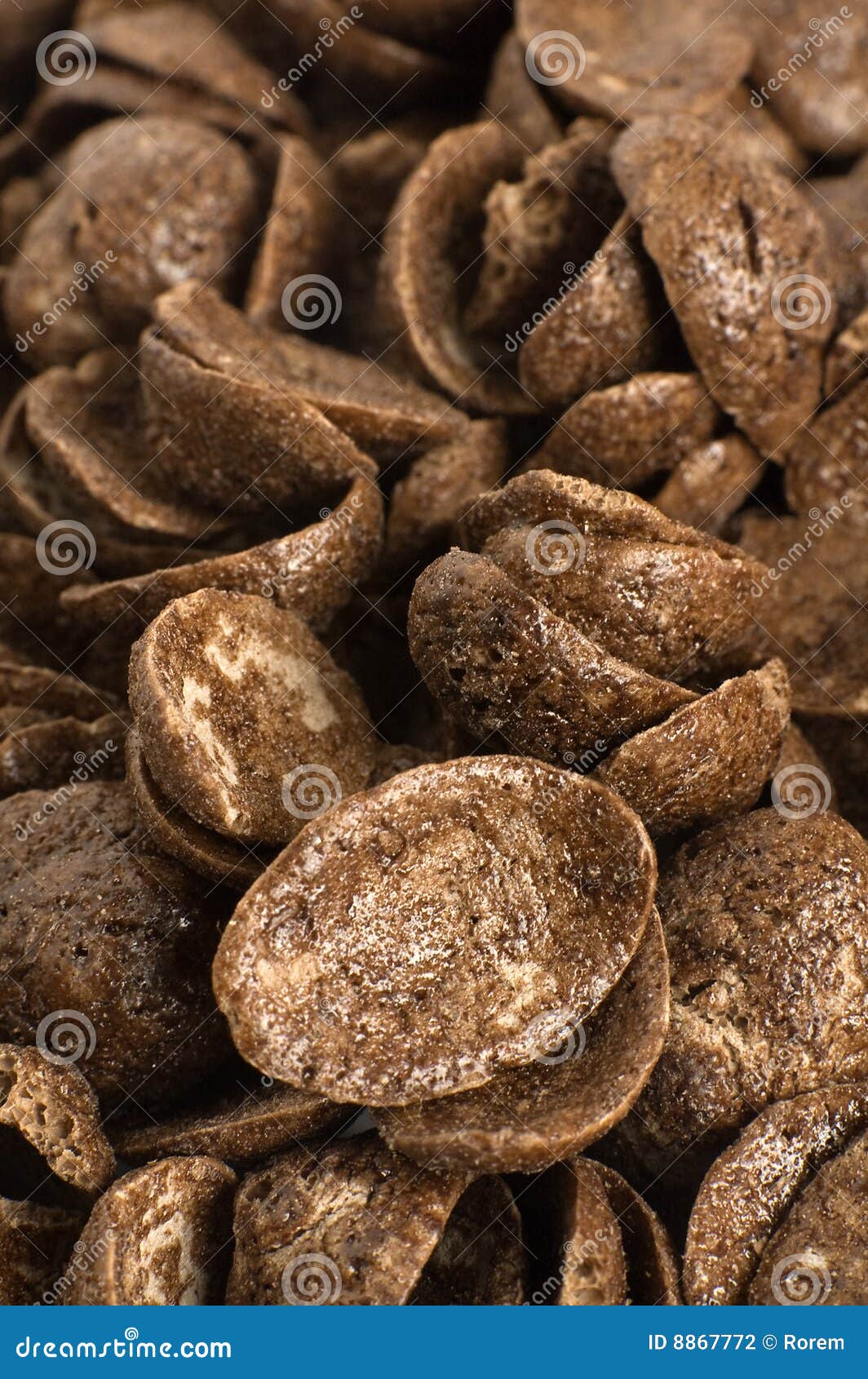 Chocolate corn flakes stock photo. Image of fitness, feed - 8867772