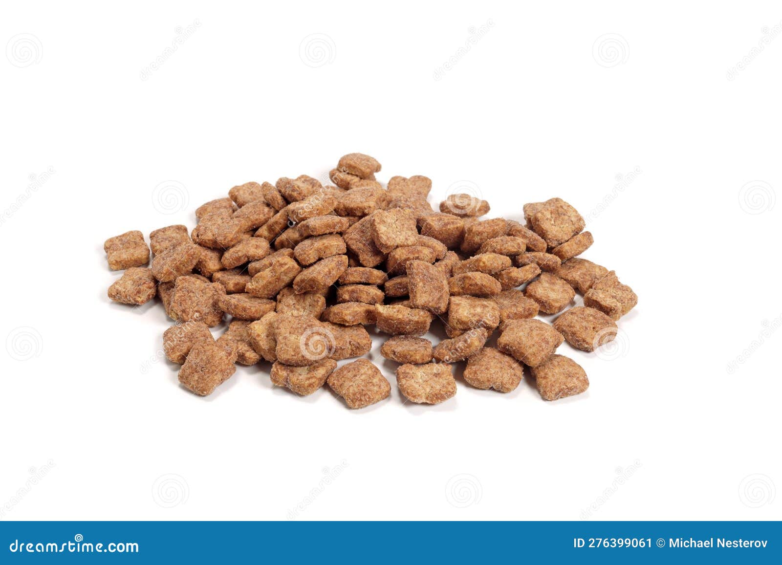 Chocolate Corn Snacks Pads Isolated on White Stock Image - Image of ...