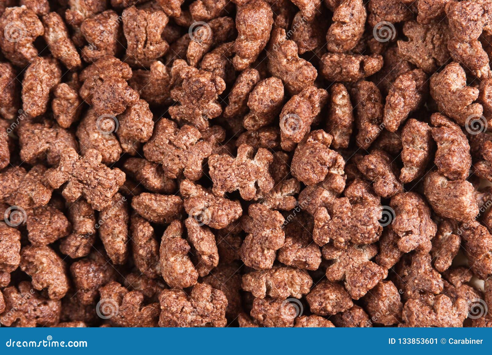 Chocolate cornflakes stock image. Image of texture, morning - 133853601