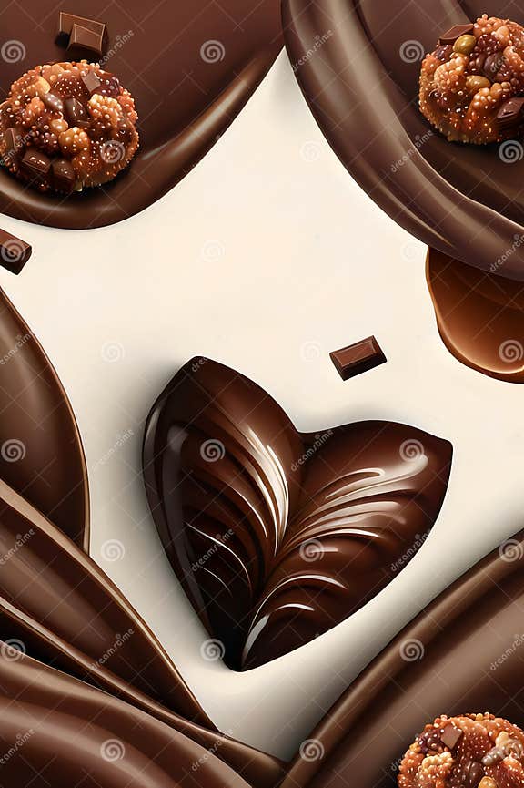 Chocolate covered stock illustration. Illustration of cholate - 320135566