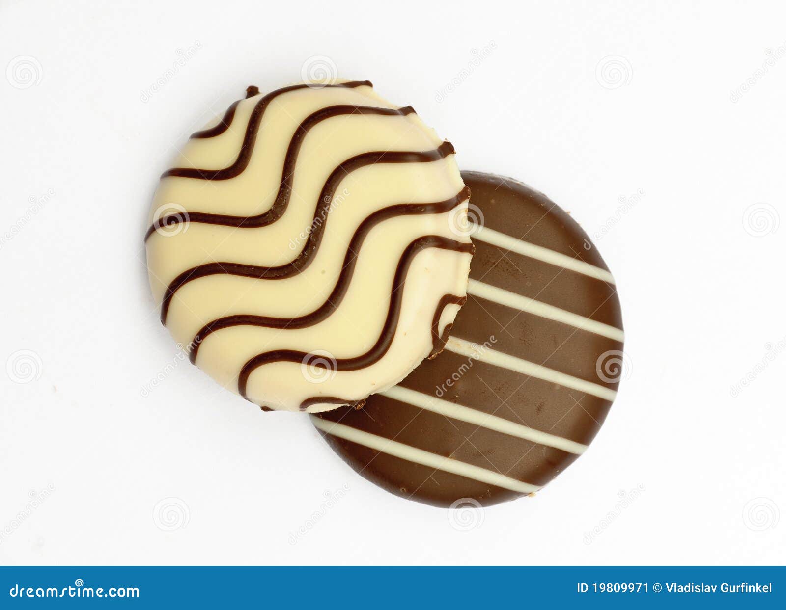 Chocolate covered biscuits stock image. Image of treat - 19809971