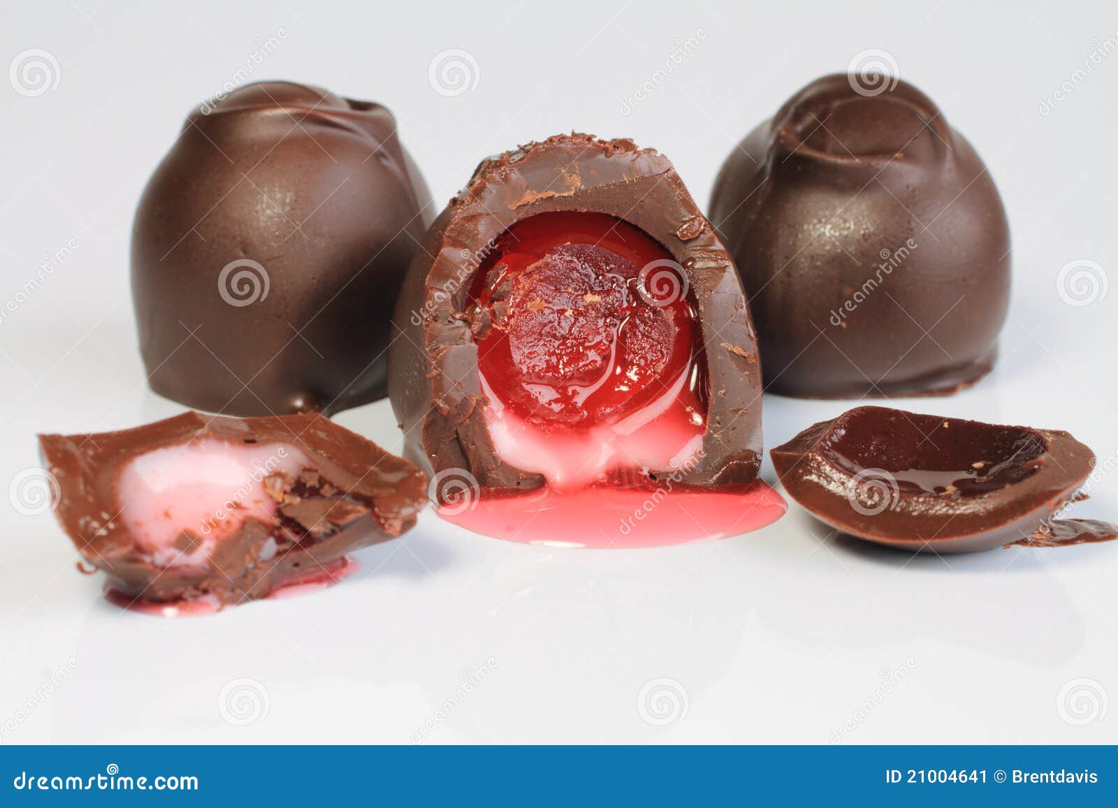 Chocolate covered Cherry stock image. Image of sugary - 21004641