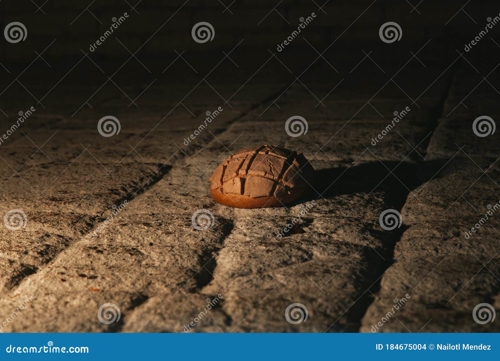 Concha Mexican Bread, Ingredients For Baking Traditional Conchas In ...