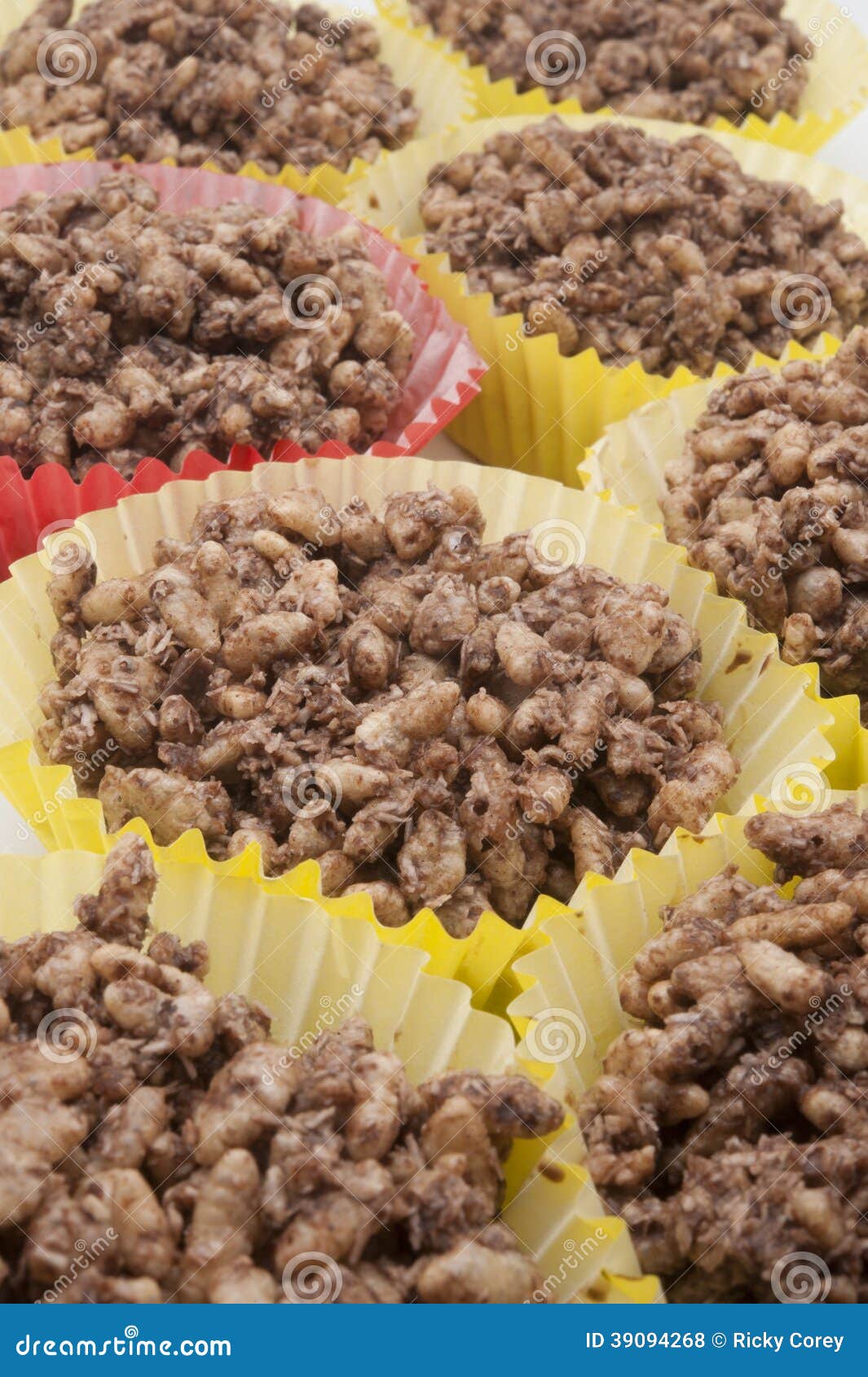 Chocolate Crackles stock photo. Image of crackle, sweet - 39094268