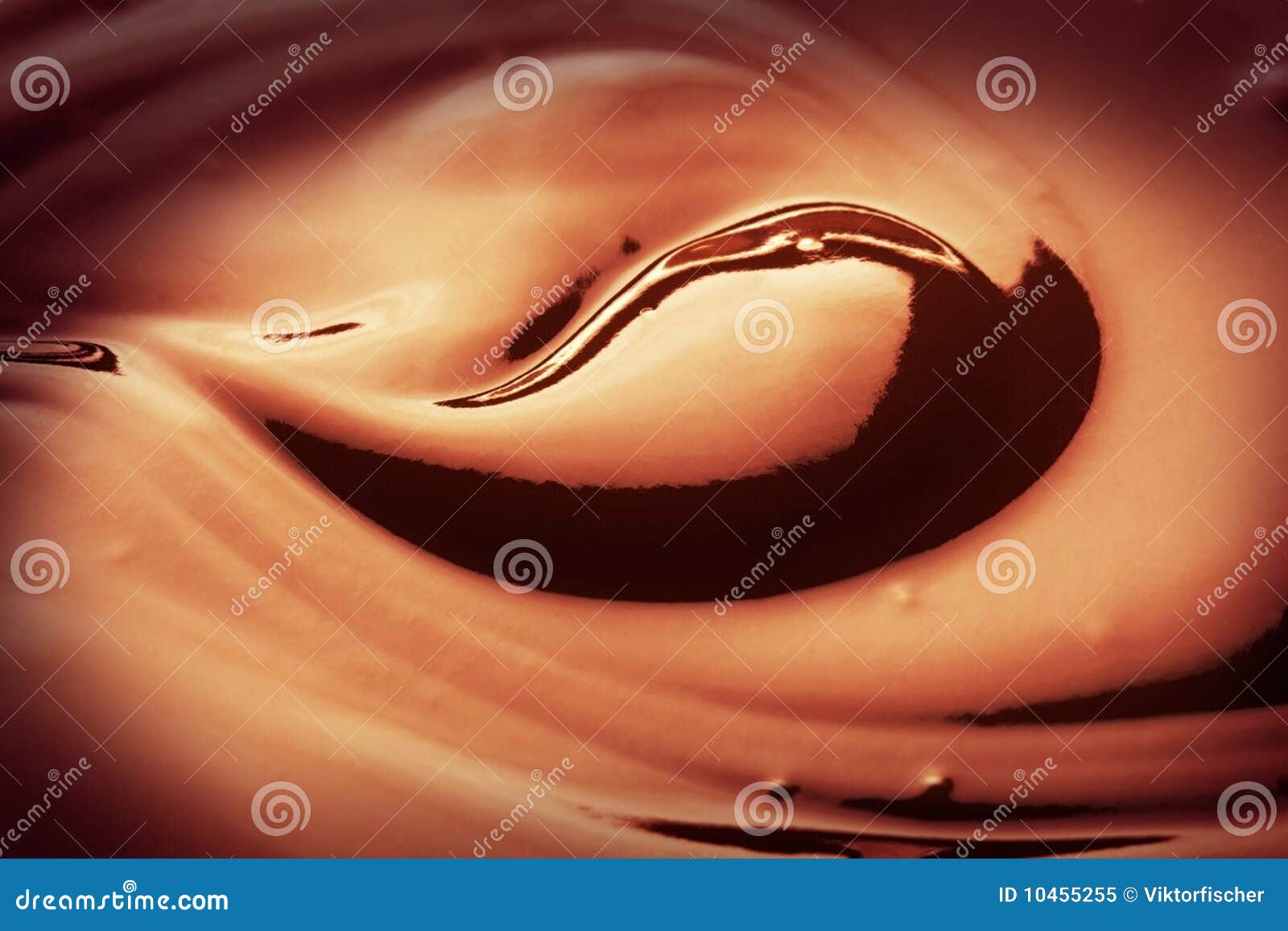 Chocolate cream stock image. Image of confectionery, dessert - 10455255