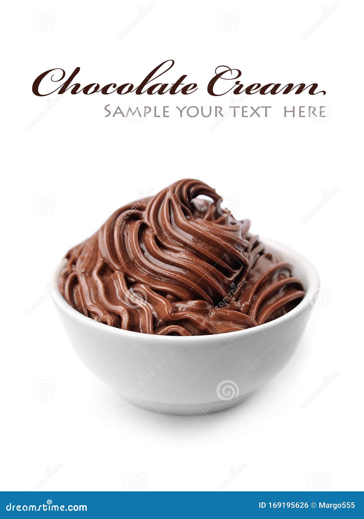 Chocolate spread . stock photo. Image of snack, plate - 169195626