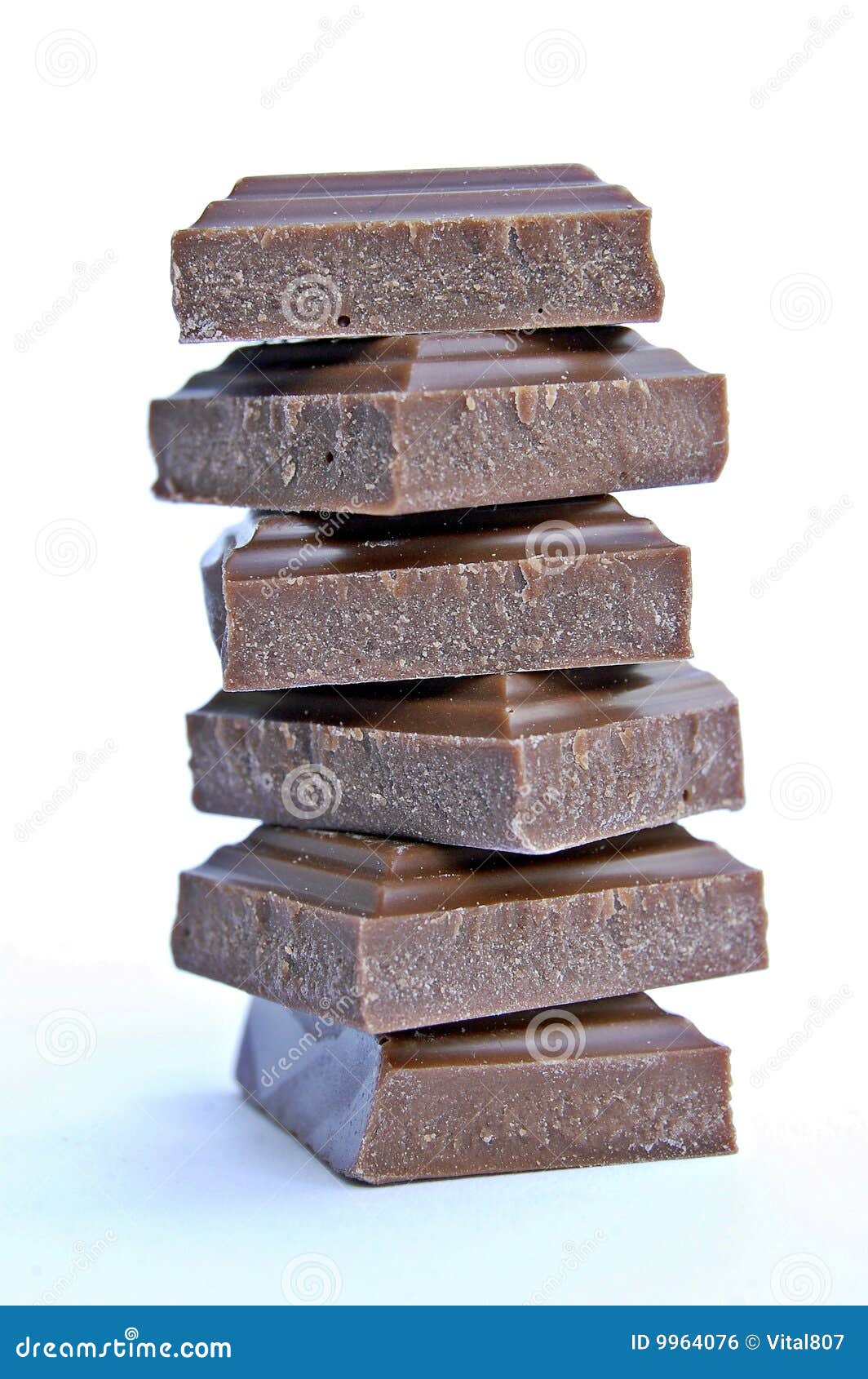 Chocolate cubes stock photo. Image of delicious, dessert - 9964076