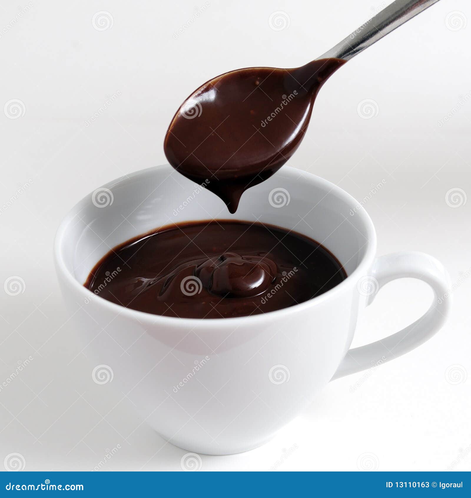 Chocolate cup stock image. Image of pleasure, caprice - 13110163